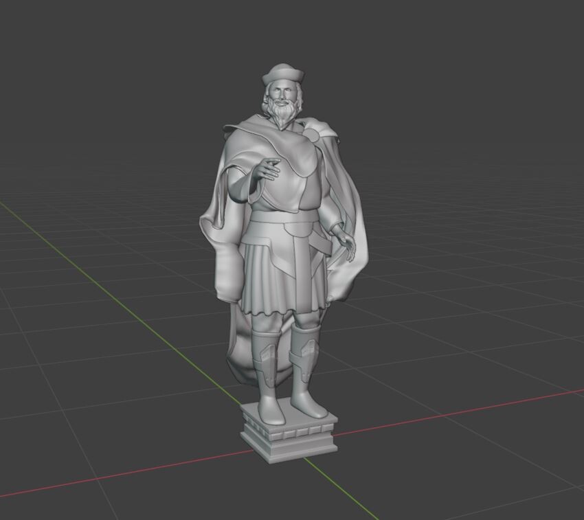 Jonathan Ramos - BlenderKit Update #5: Traveler Statue