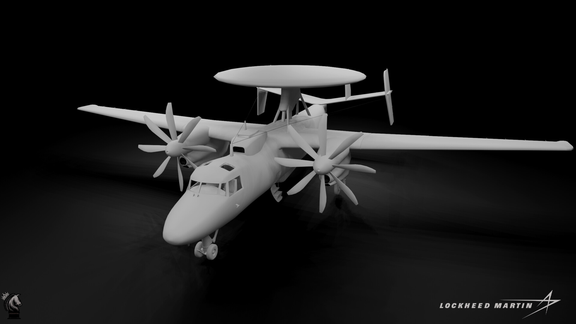 ArtStation - Lockheed E-2D Hawkeye