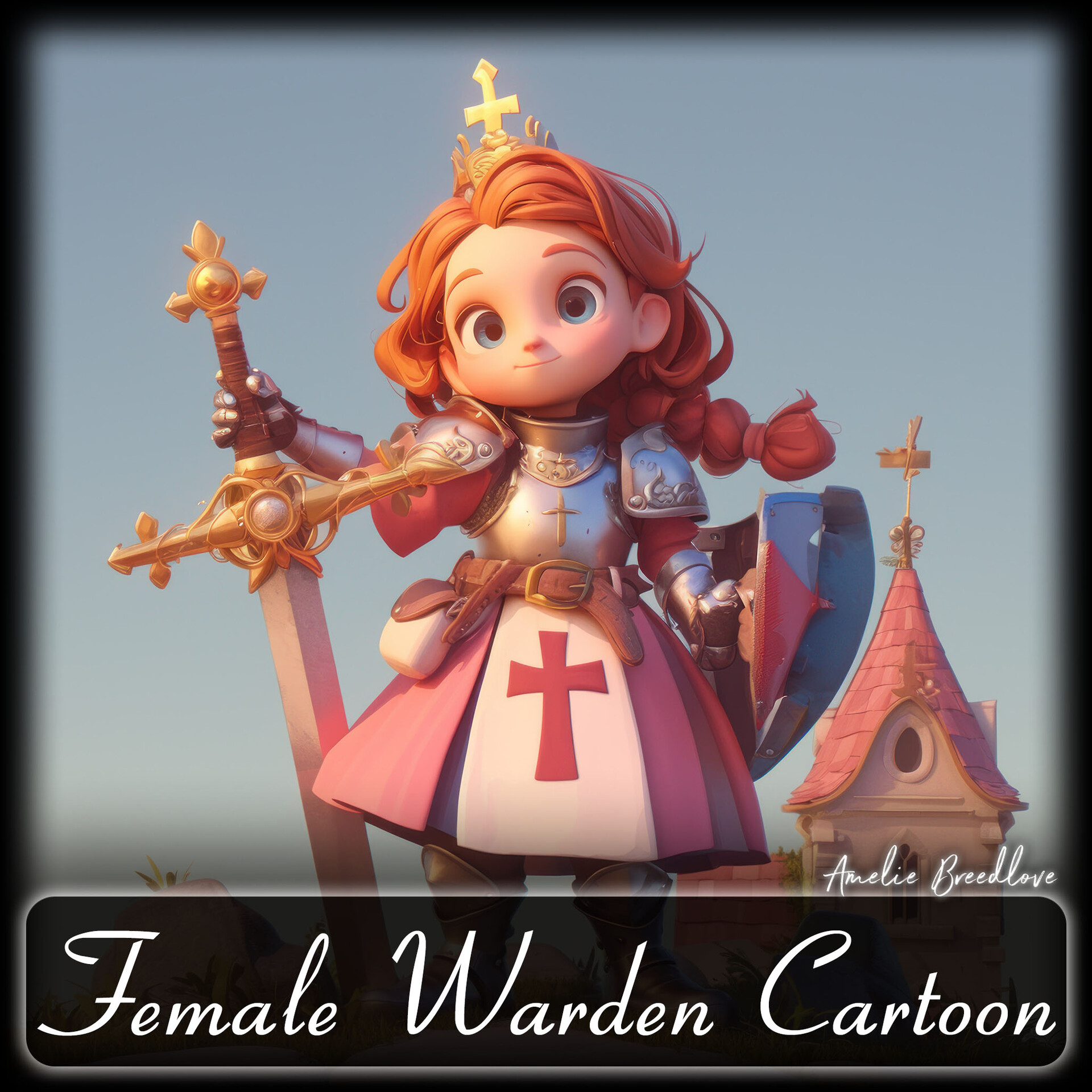 ArtStation - 200 Female Warden Cartoon (Full Body) Reference Pack | 4K ...