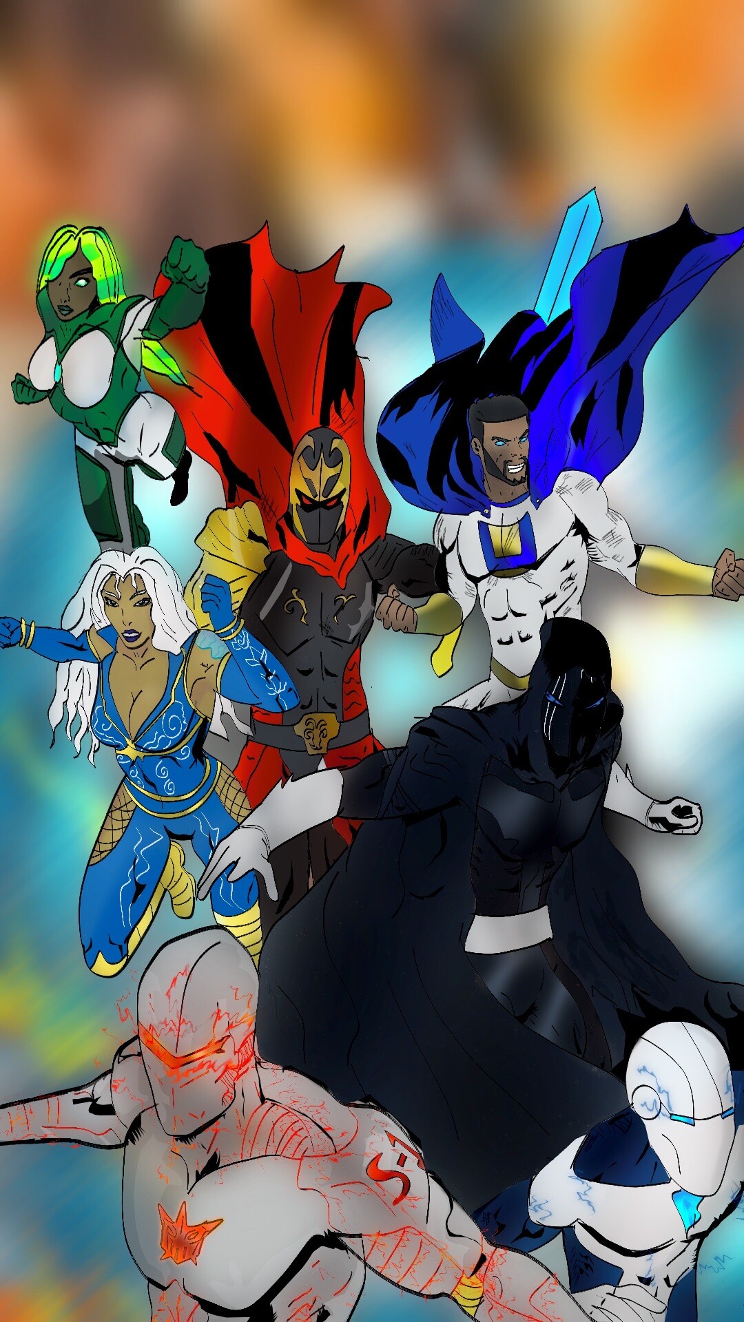 ArtStation - Just finished comic cover