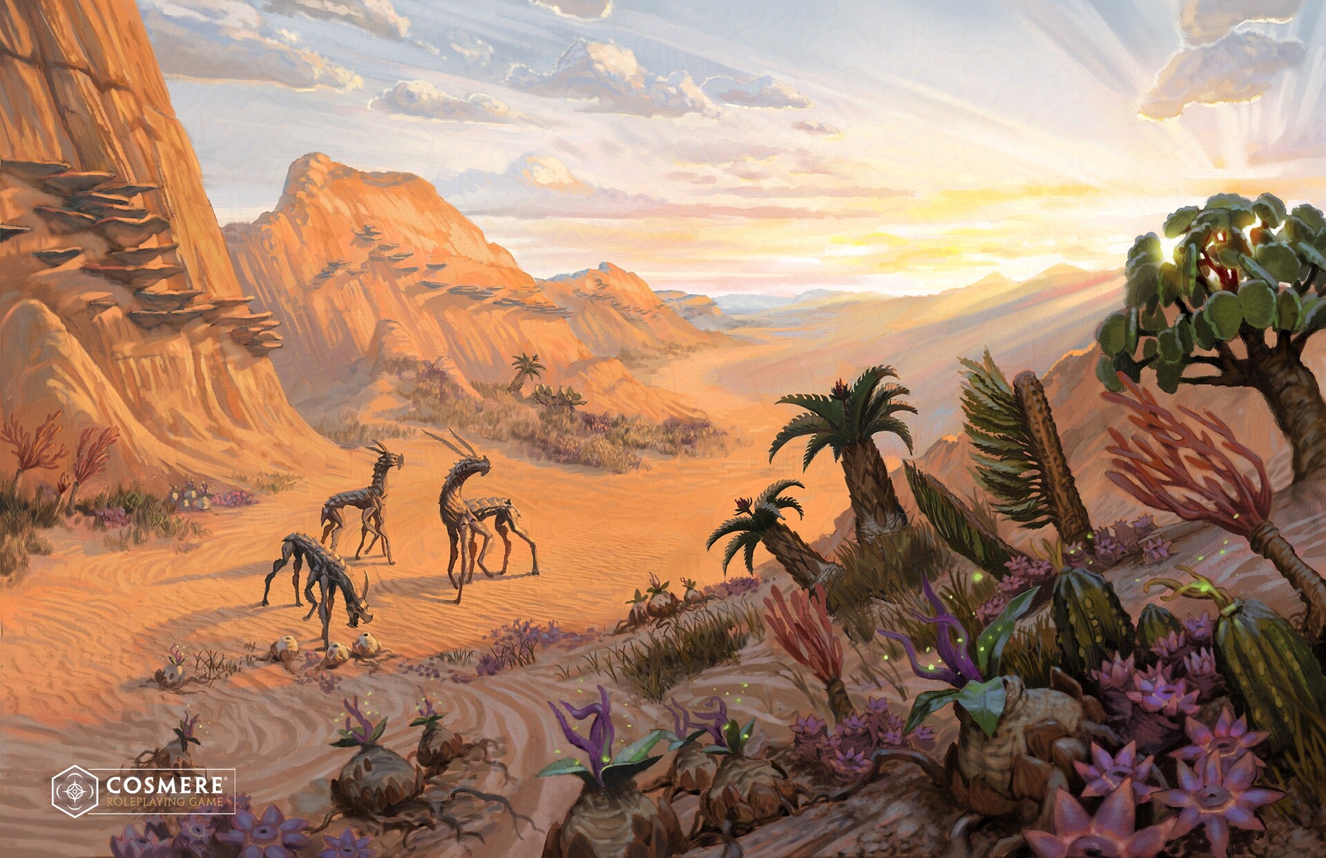 ArtStation - Rosharan Landscape