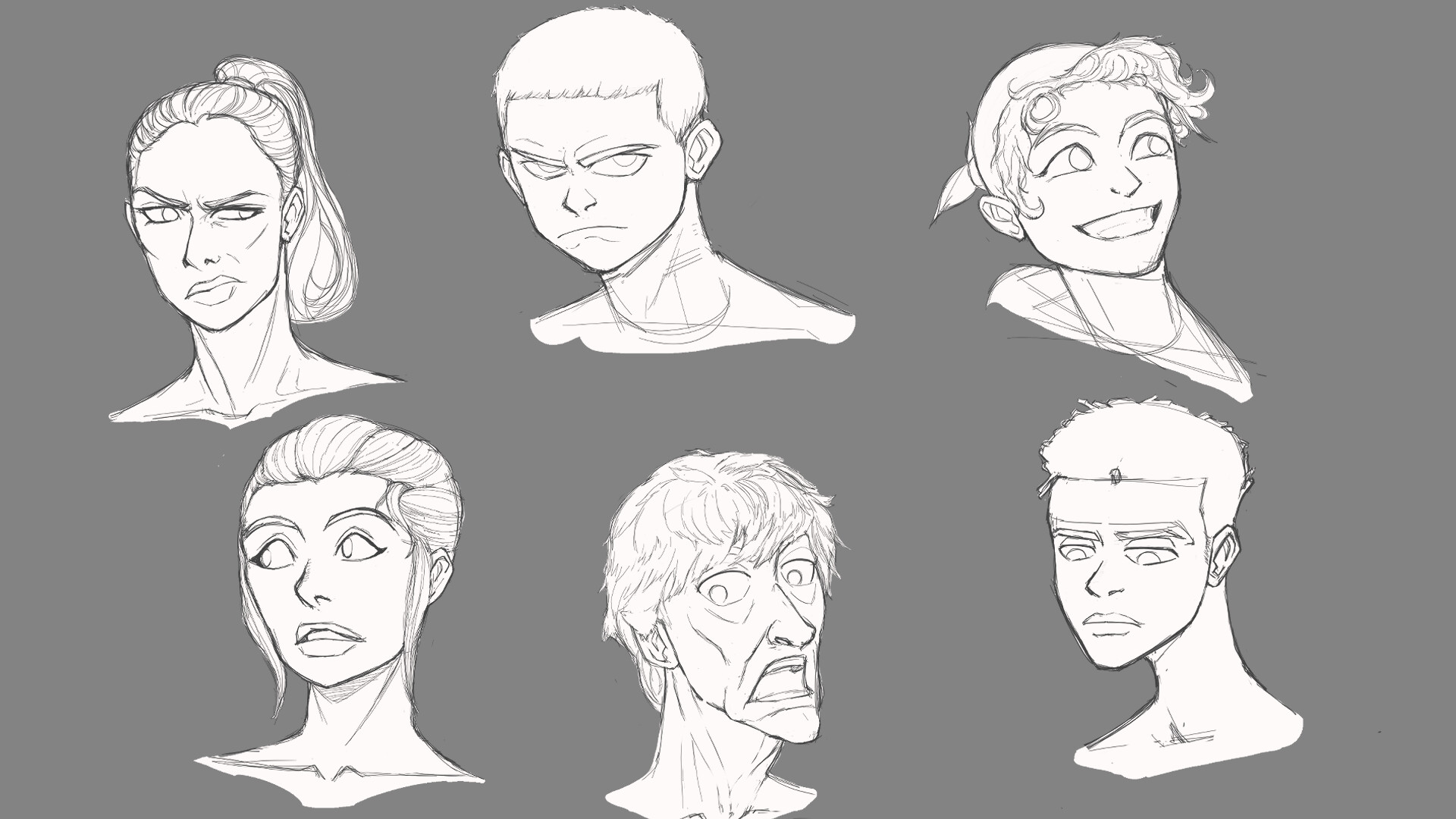 ArtStation - Character Expressions