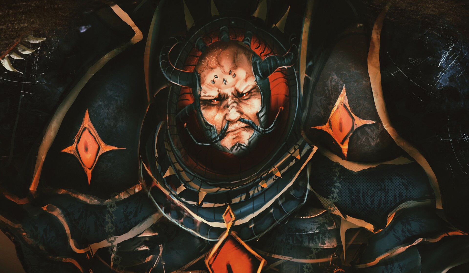 ArtStation - Horus Lupercal Warhammer 40k