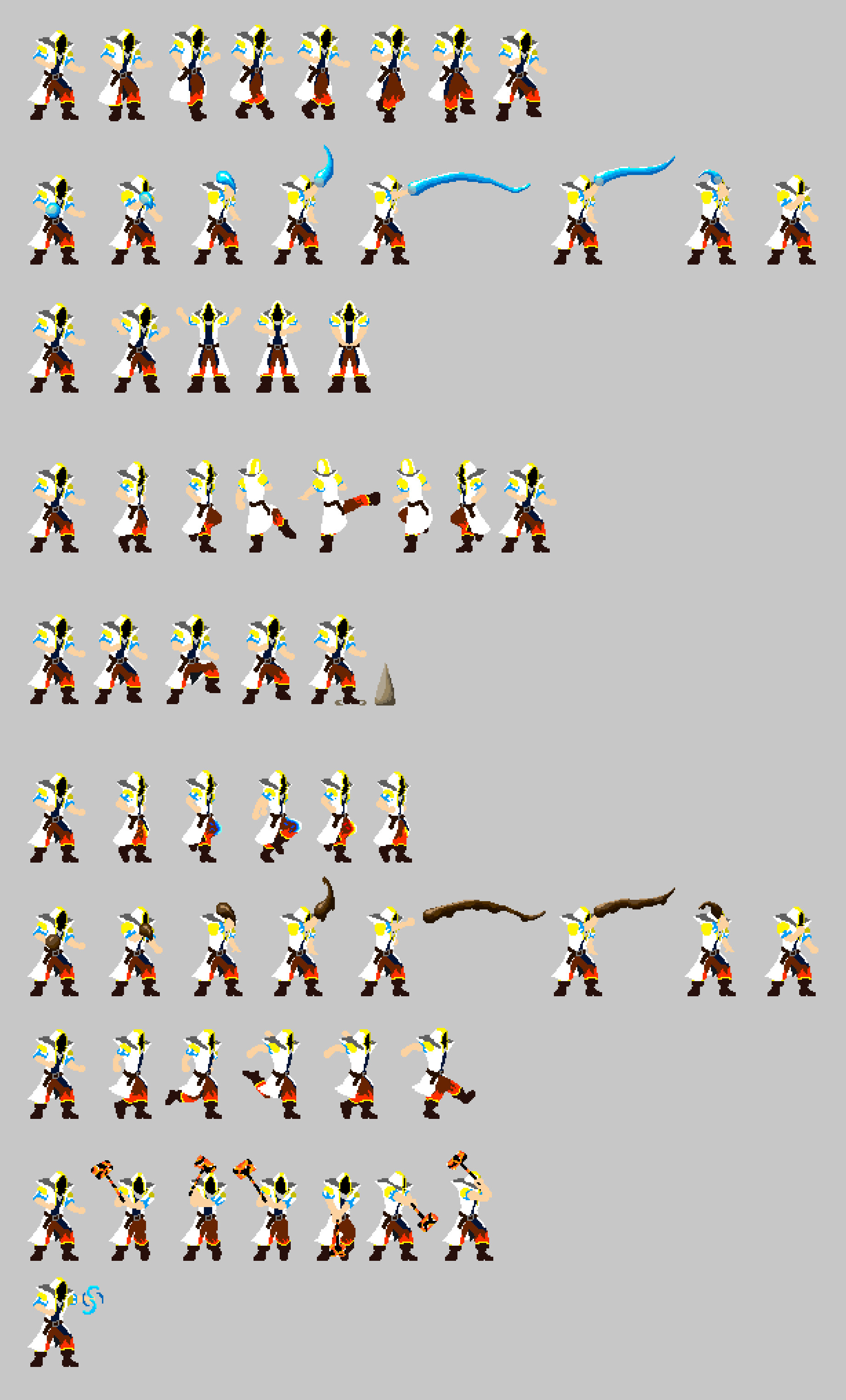 andrés Arluciaga - Mystic Quest Sprite Sheets