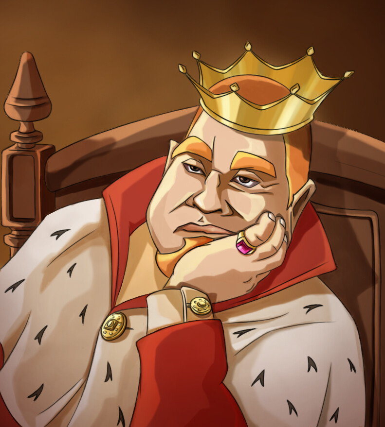 ArtStation - Bored king
