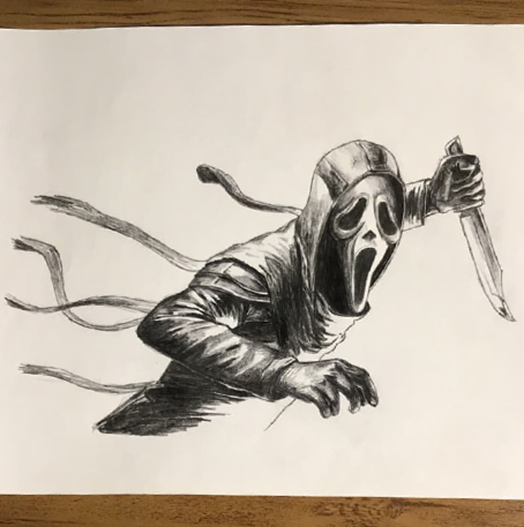 grayscale drawing easy