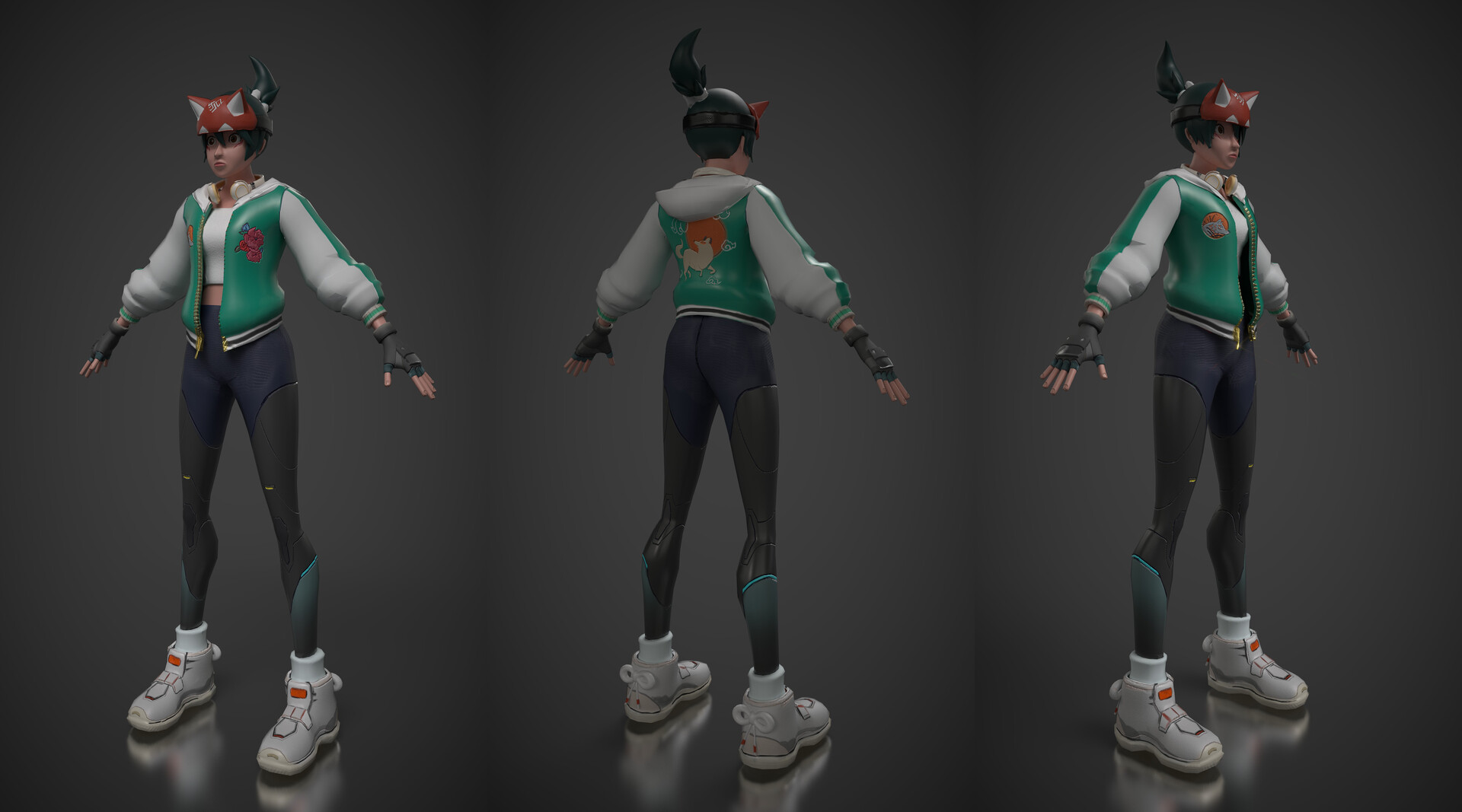 AmsyarG - [Overwatch 2] Kiriko - 3D Model