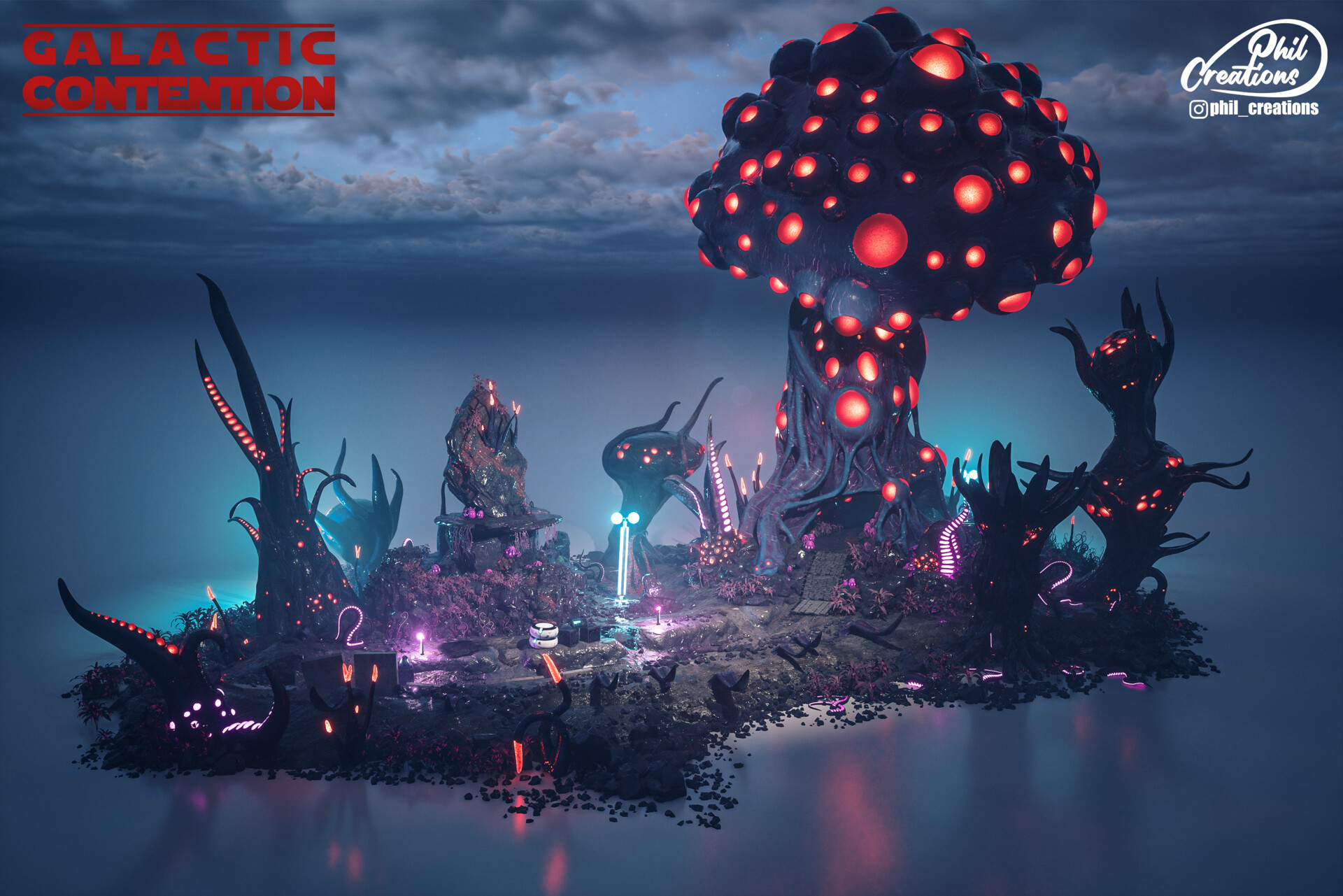 Phil Irmscher - Umbara - Environment Assets for Galactic Contention