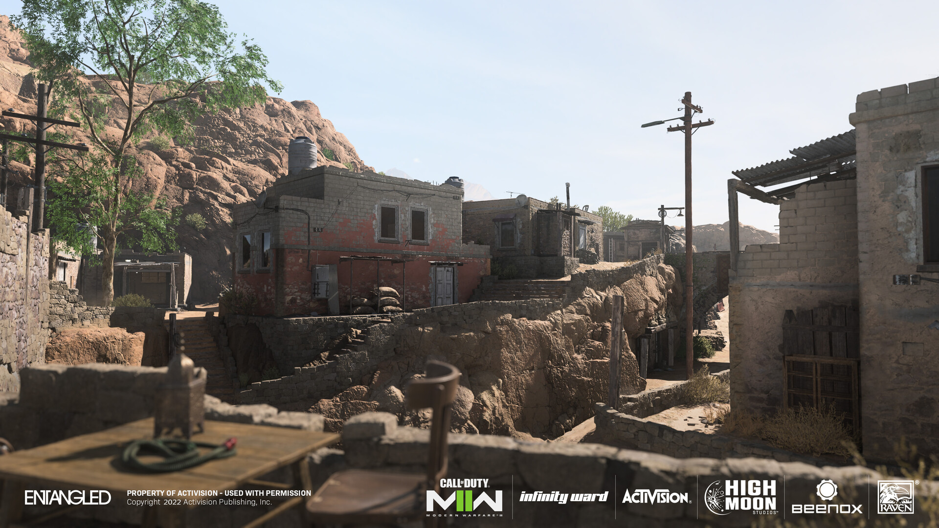 ENTANGLED Studio - In-game Level Art for Call of Duty MW2