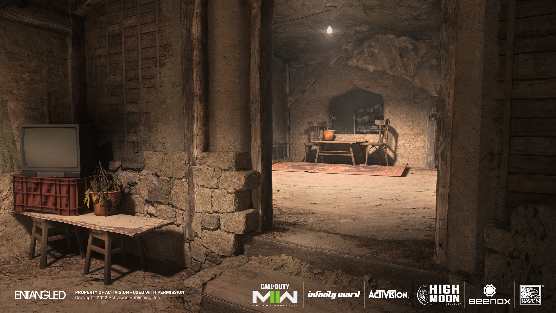 ENTANGLED Studio - In-game Level Art for Call of Duty MW2