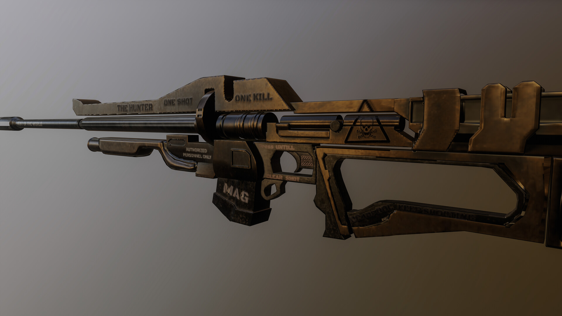 ArtStation - Sniper Rifle