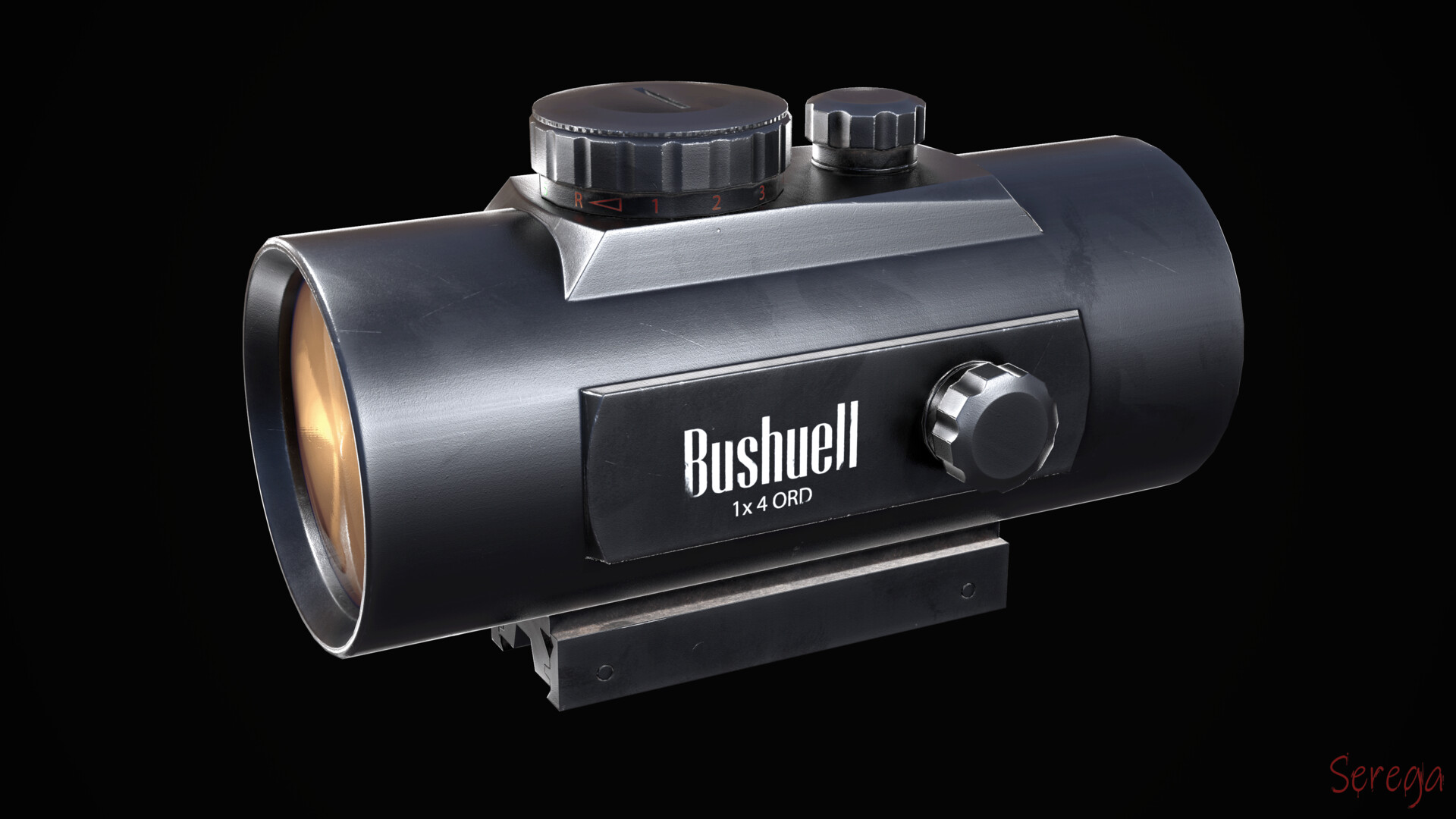 ArtStation - Red dot sight