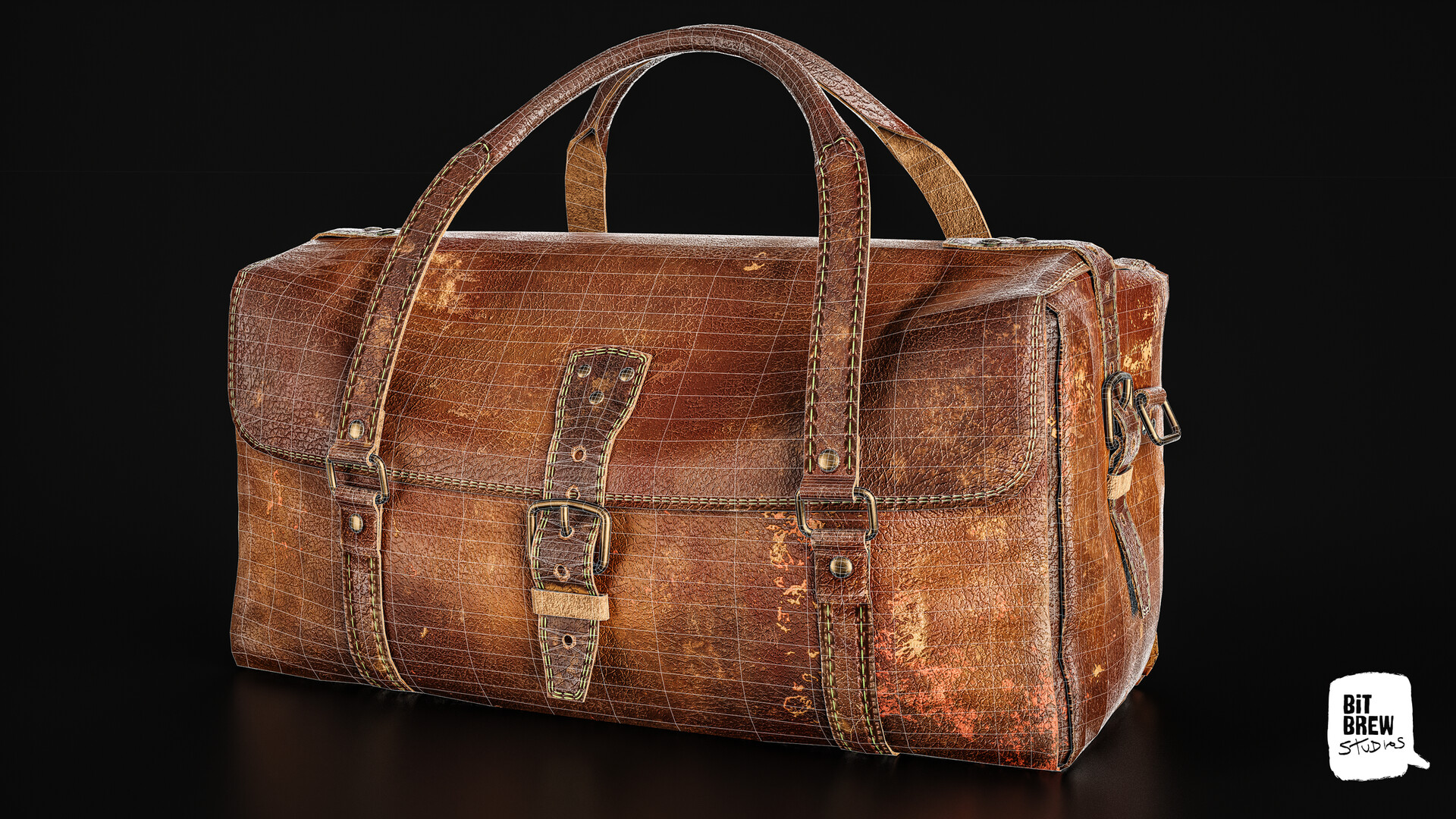 Bit Brew Studios - Leather Bag