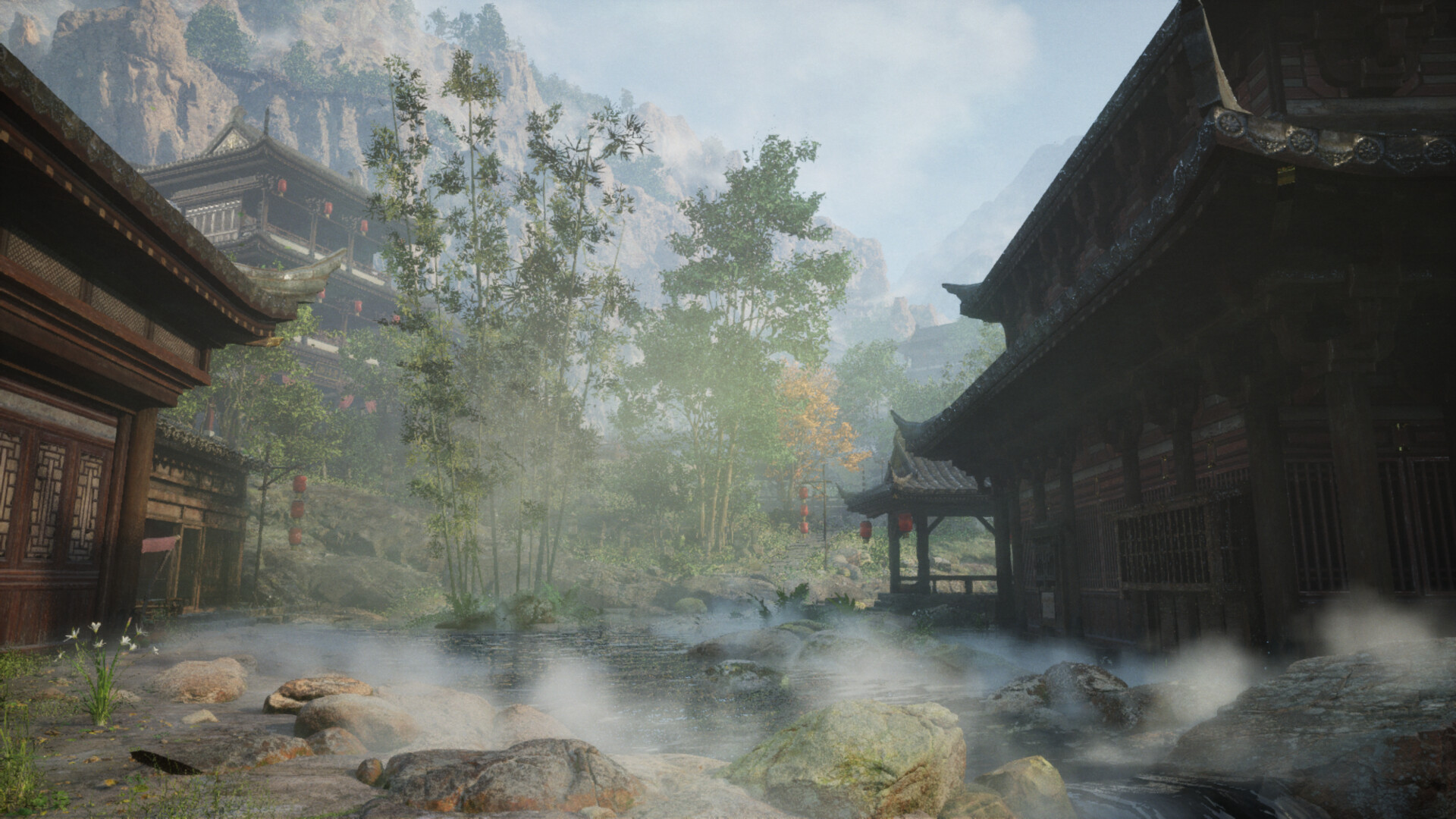 ArtStation - Hot Spring Villay