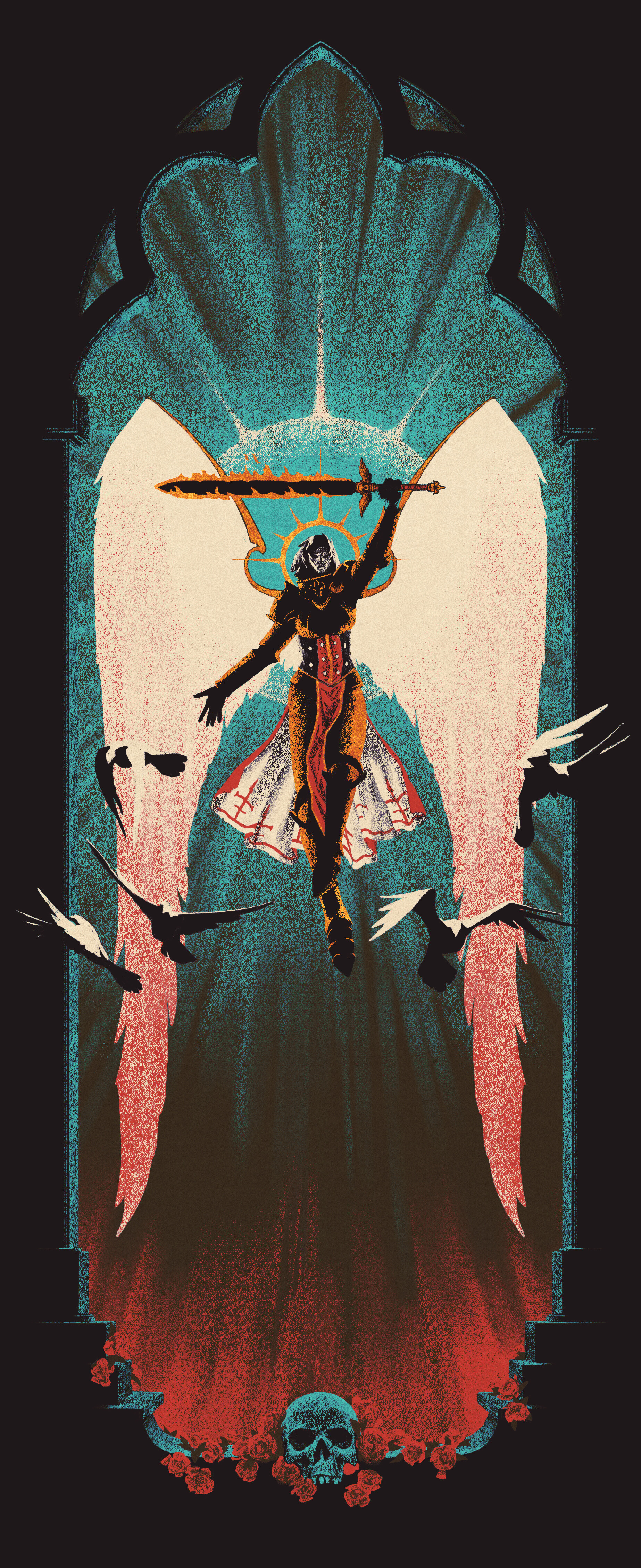 ArtStation - Morvenn Vahl: Spear of Faith - St Celestine