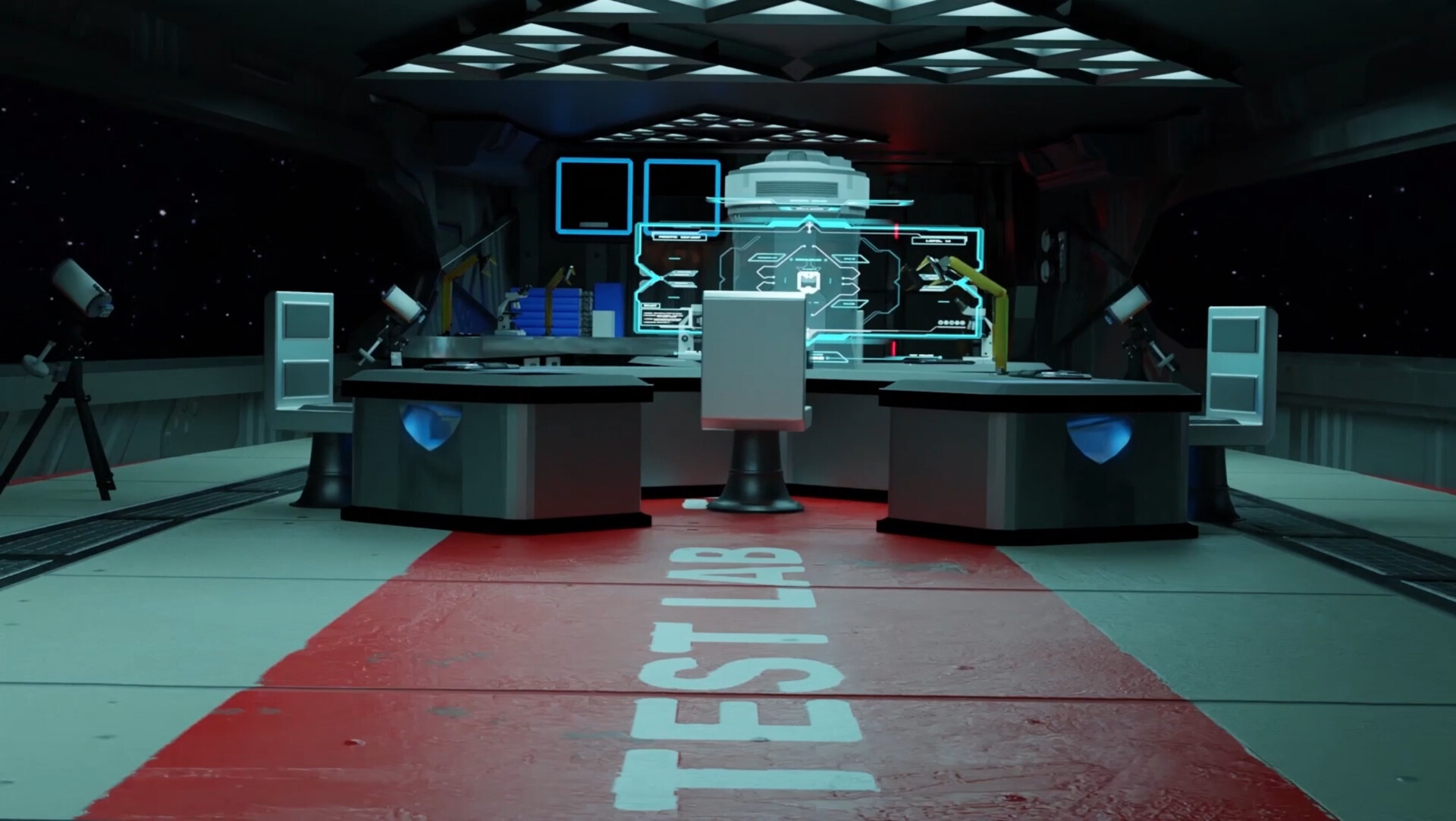 ArtStation - Sci-Fi spaceship Walkthrough Animation