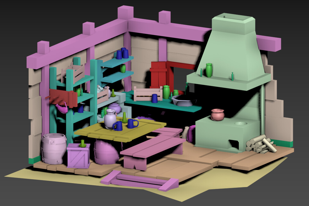 ArtStation - Assorted Inanimate Objects 3D Models