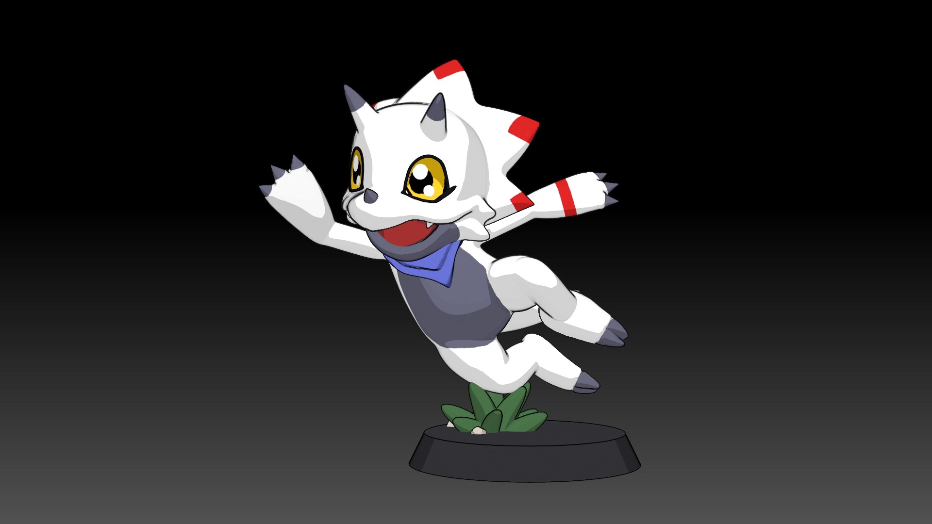 ArtStation - Gammamon Digimon