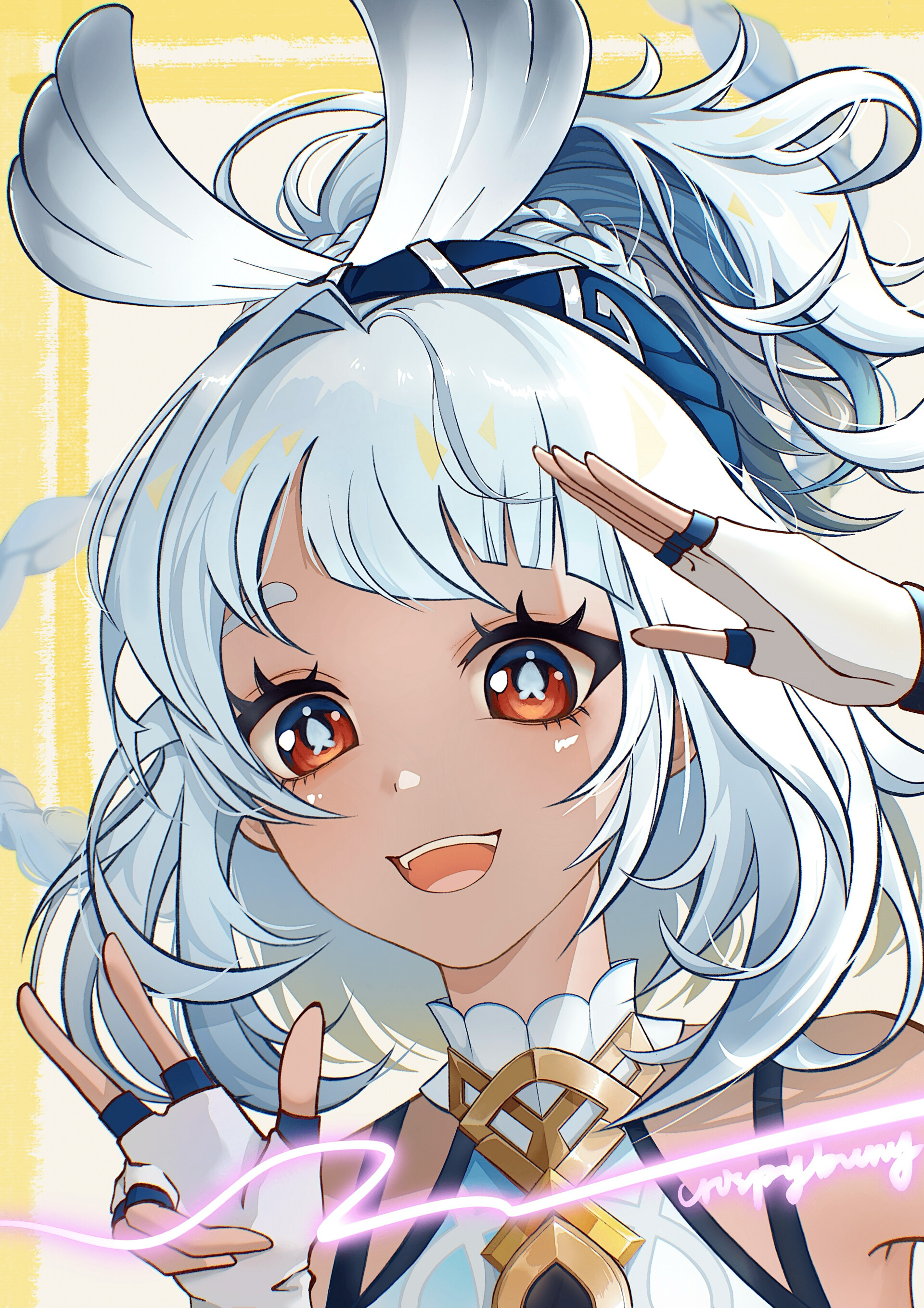 ArtStation - Genshin Impact Mualani Fanart