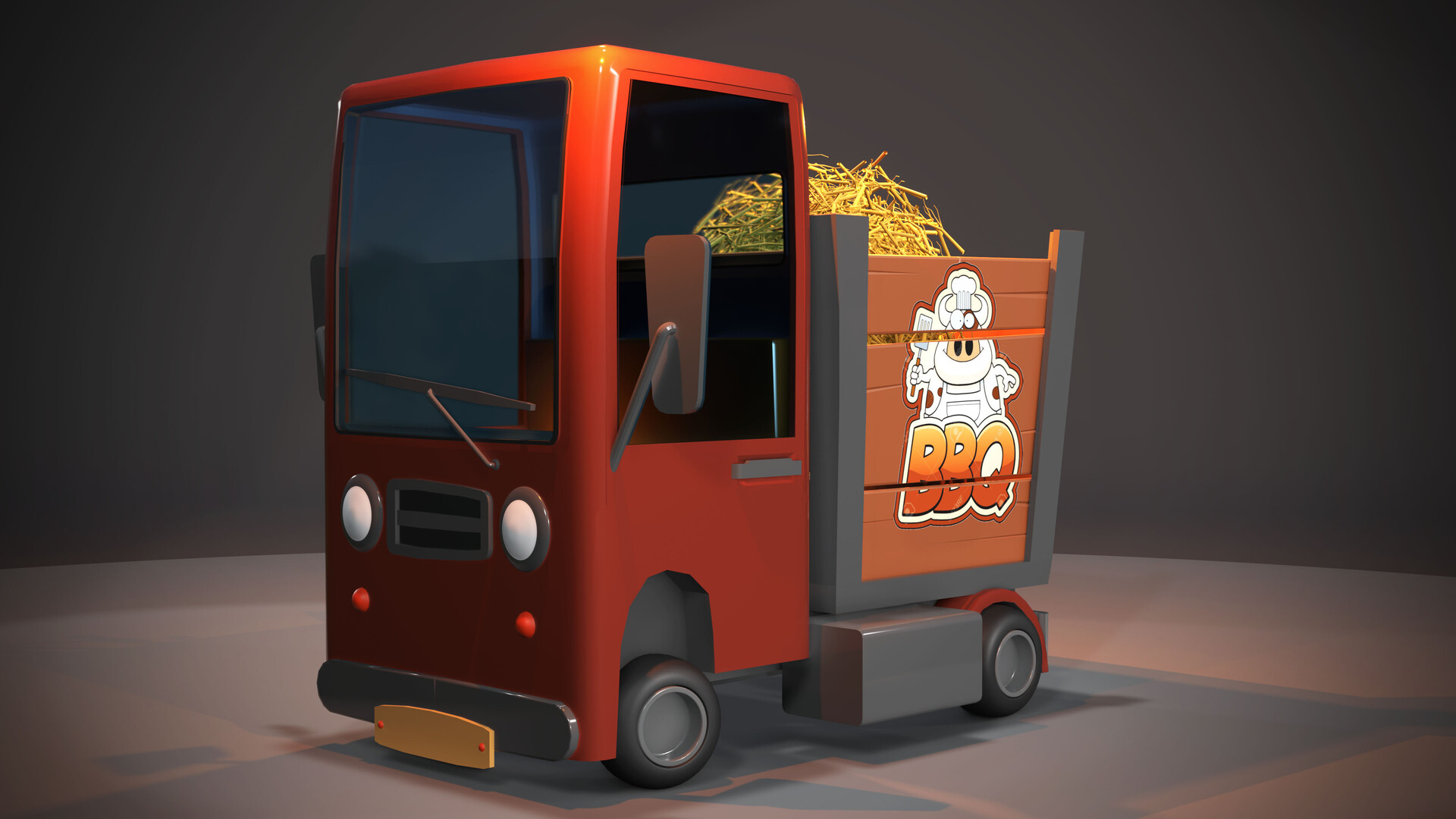 ArtStation - Camión Cartoon