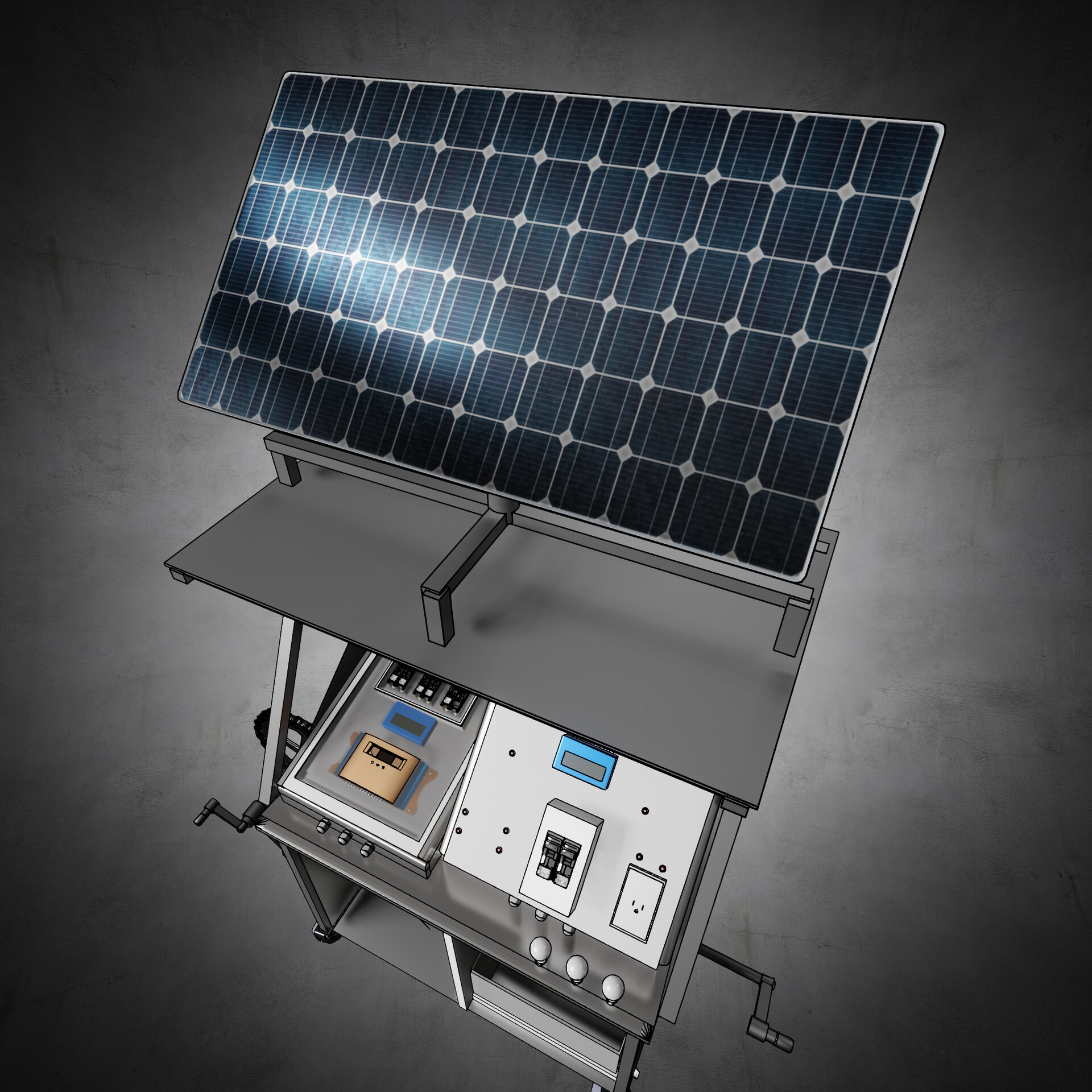 J MADA - Hybrid MPPT Controller Trainer