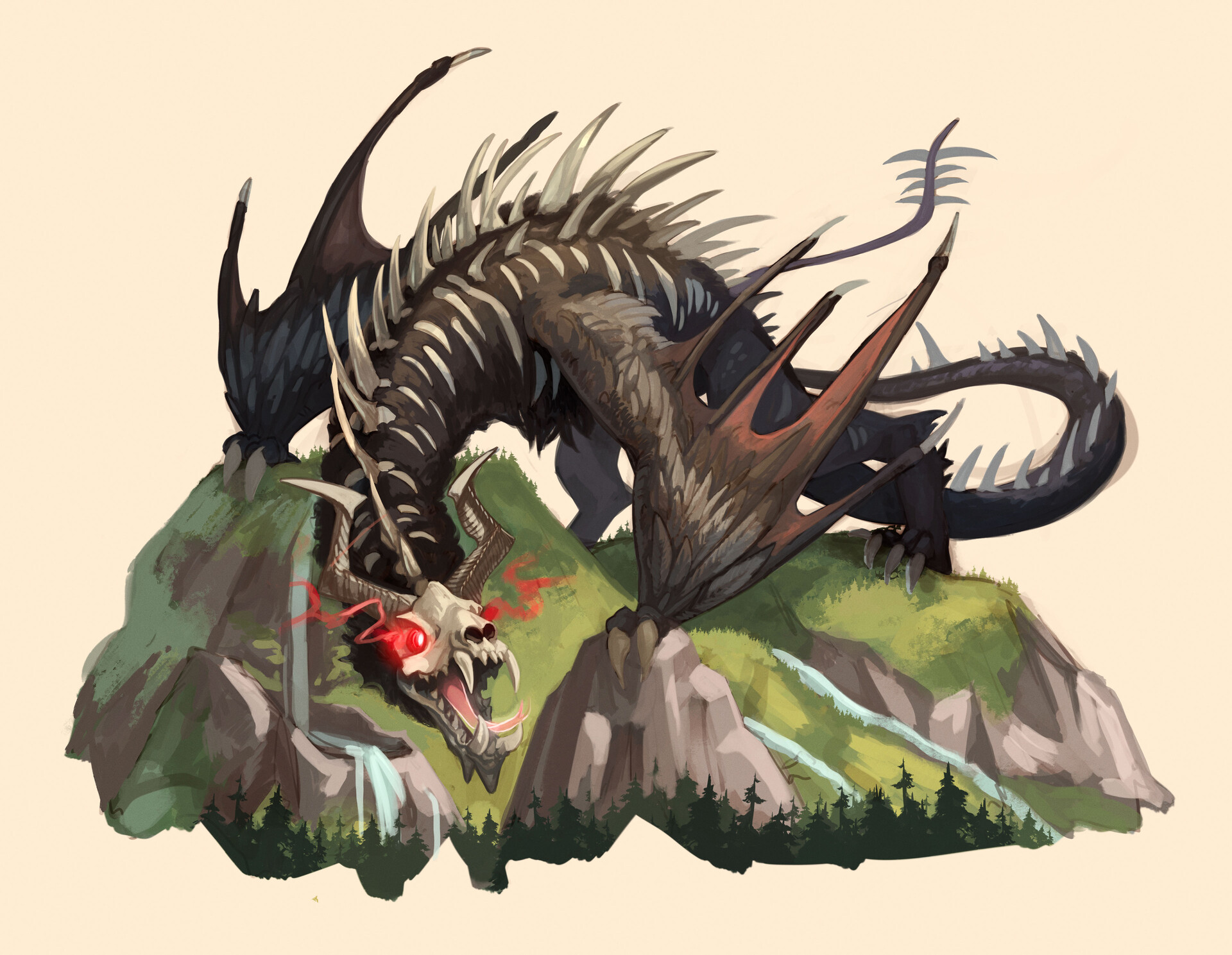 ArtStation - Smaugust 2024 - Boney