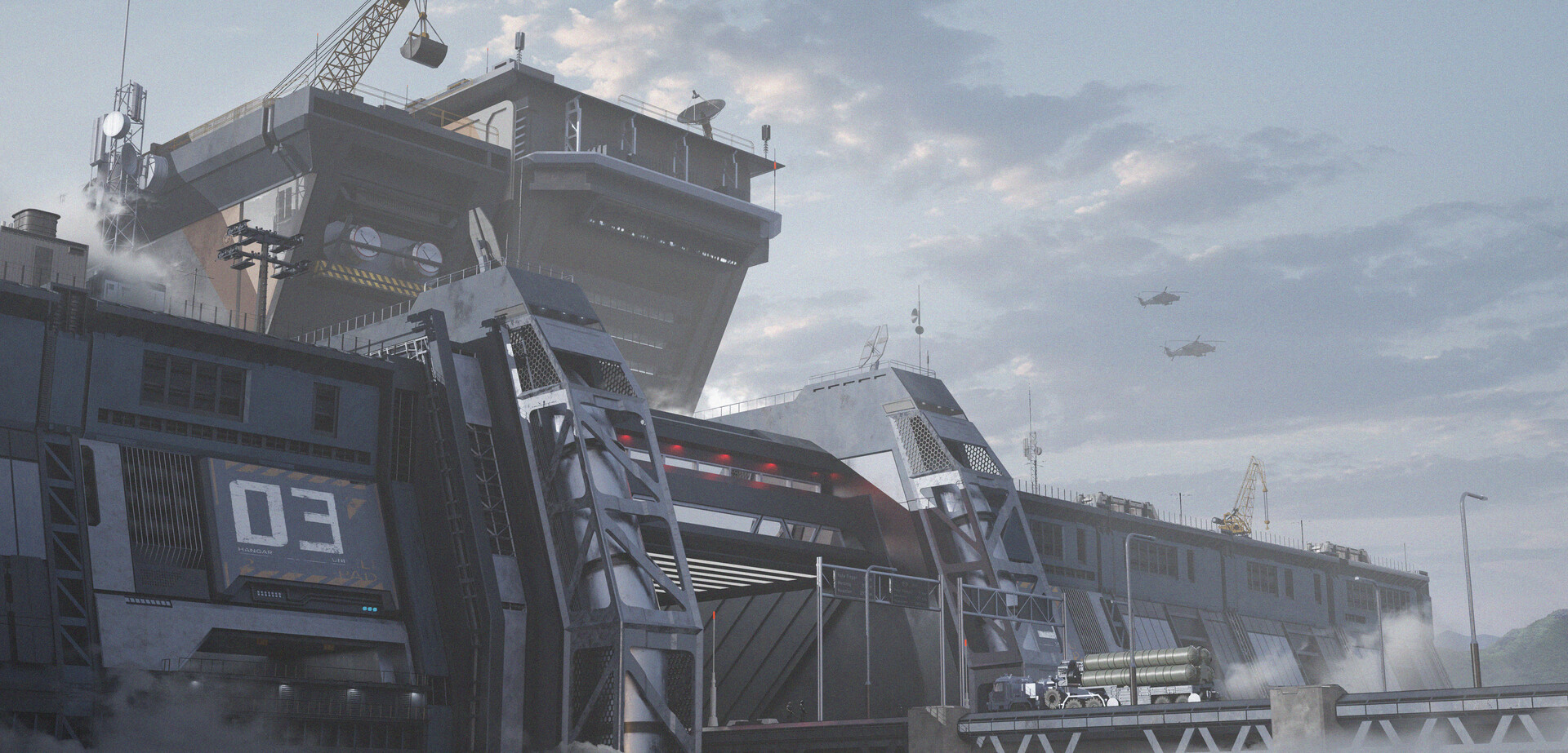 ArtStation - military fortress