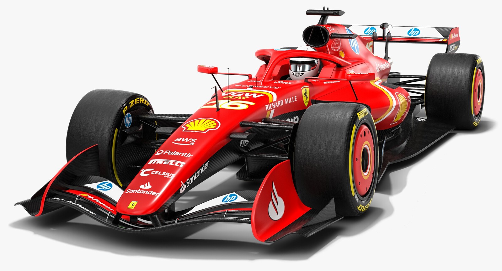 OpticalDreamSoft - Formula 1 2026 F1 Ferrari Livery Concept Race Car 3D ...