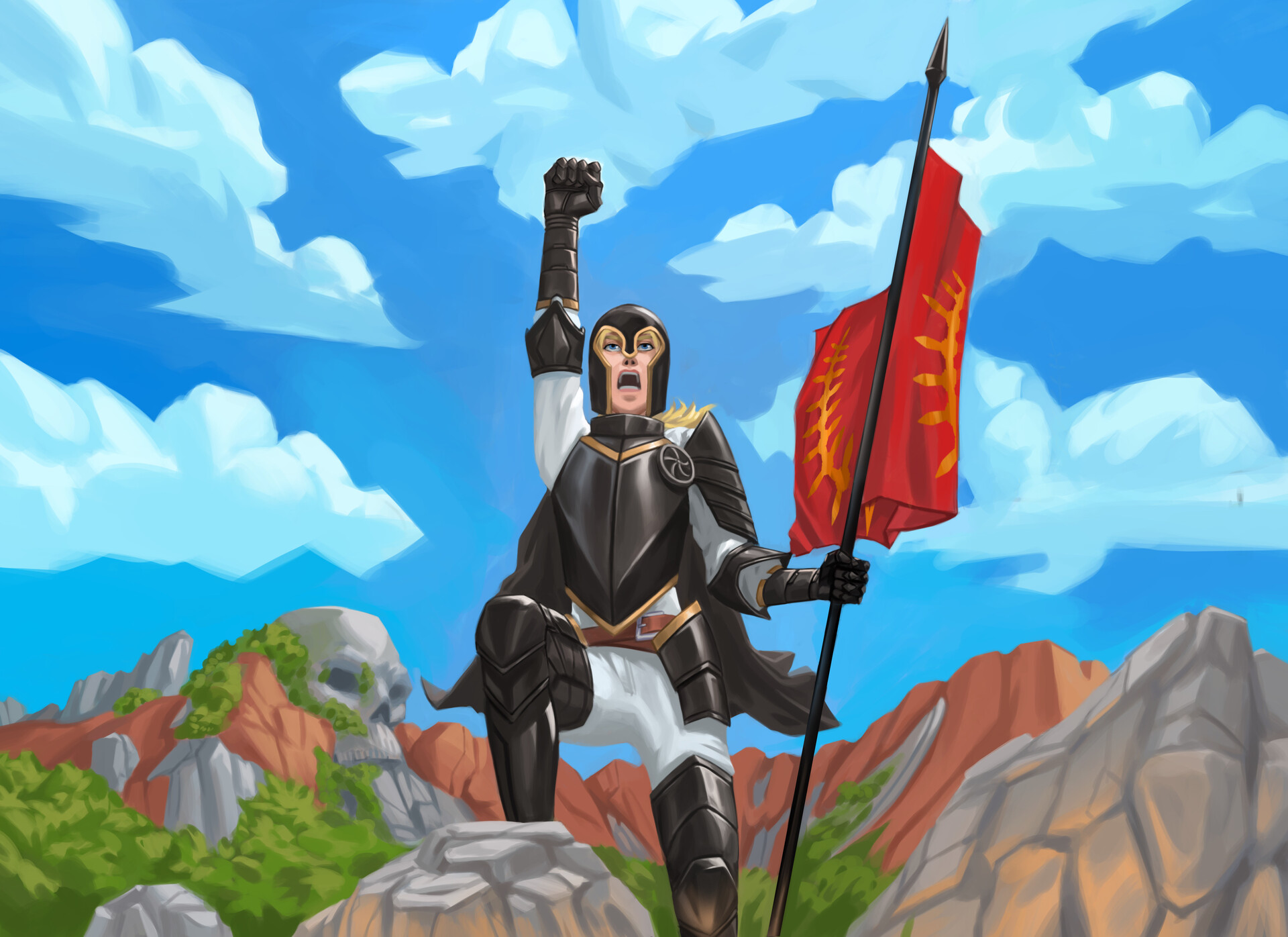 ArtStation - Flagbearer