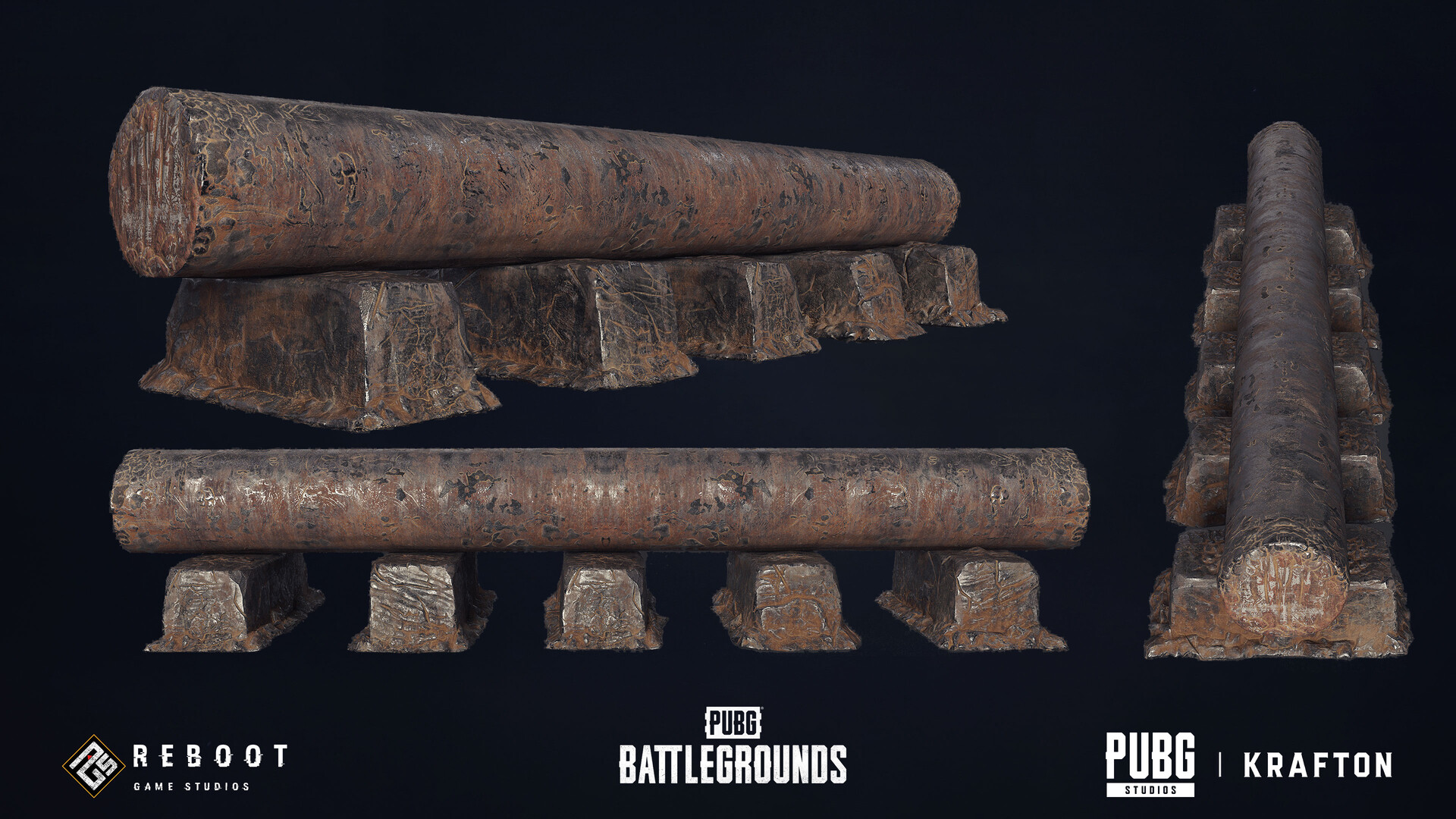Reboot Game Studio - PUBG-Battlegrounds - 3D Props set-02