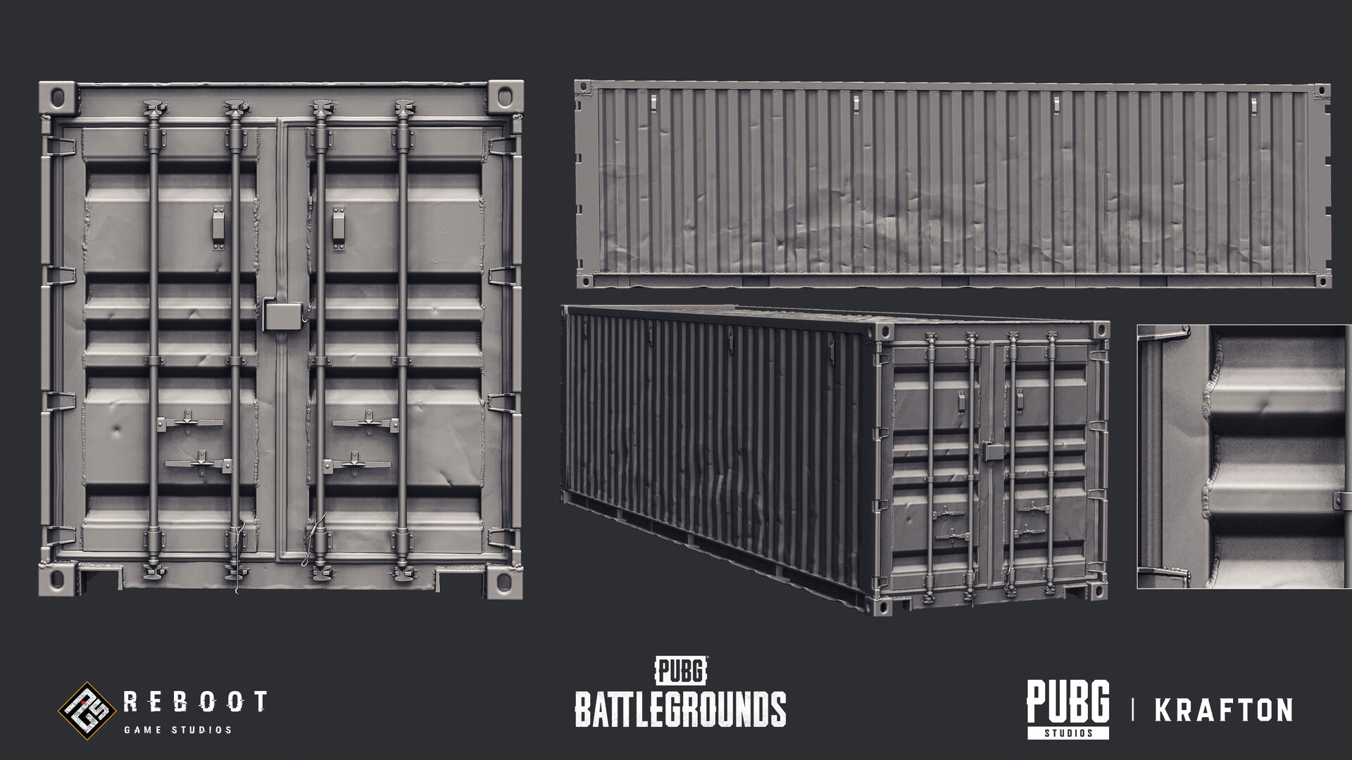 Reboot Game Studio - PUBG-Battlegrounds - 3D Props set-04