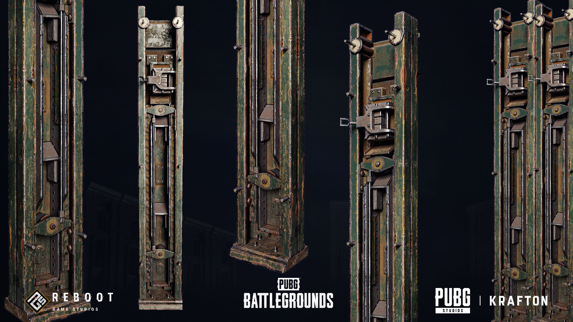 Reboot Game Studio - PUBG-Battlegrounds - 3D Props set-04
