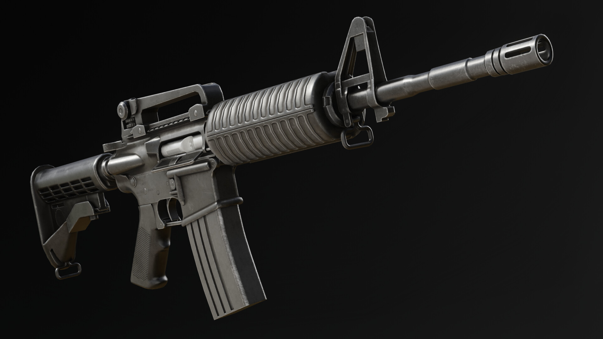 ArtStation - M4A1 Rifles