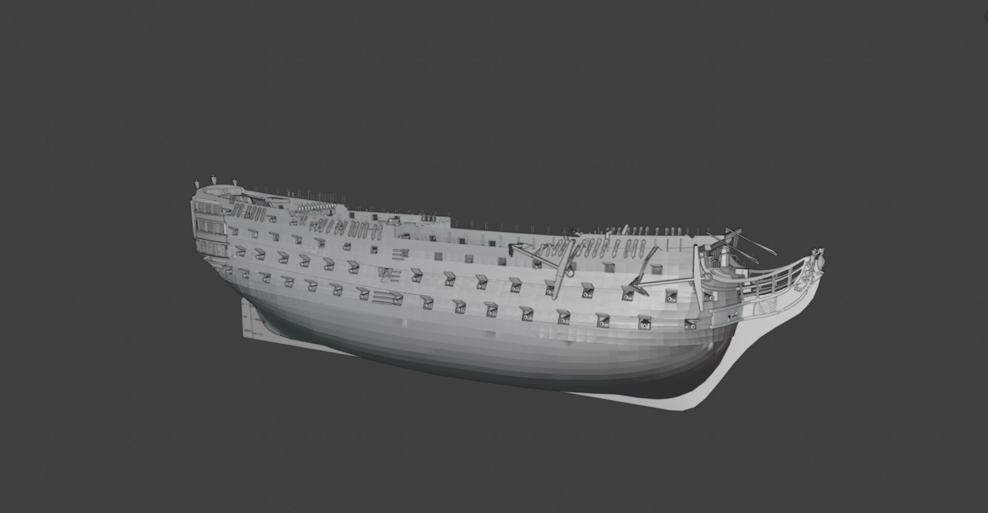 ArtStation - HMS victory WIP