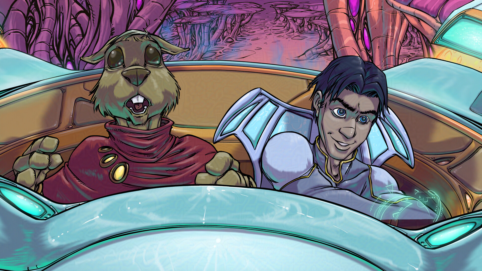 ArtStation - FLUNG - issue #4 art by Jason E Raines