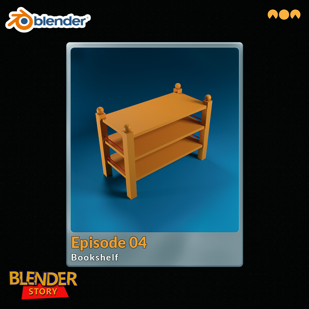 3D Assets Repository - 🔴Episode.04! | Blender Story: From Zero to Andy's Room | Modeling a ...