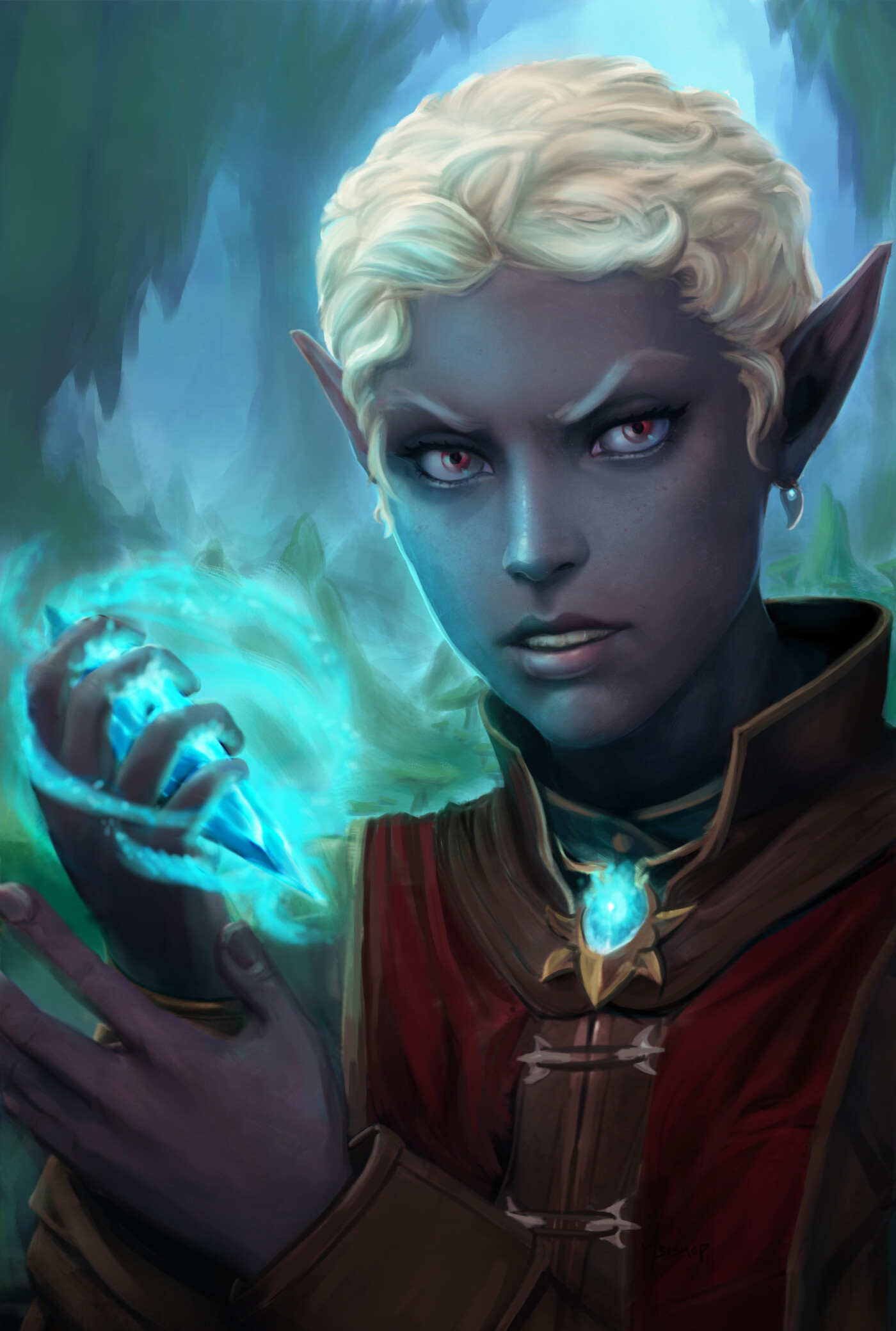 neverwinter drow warlock