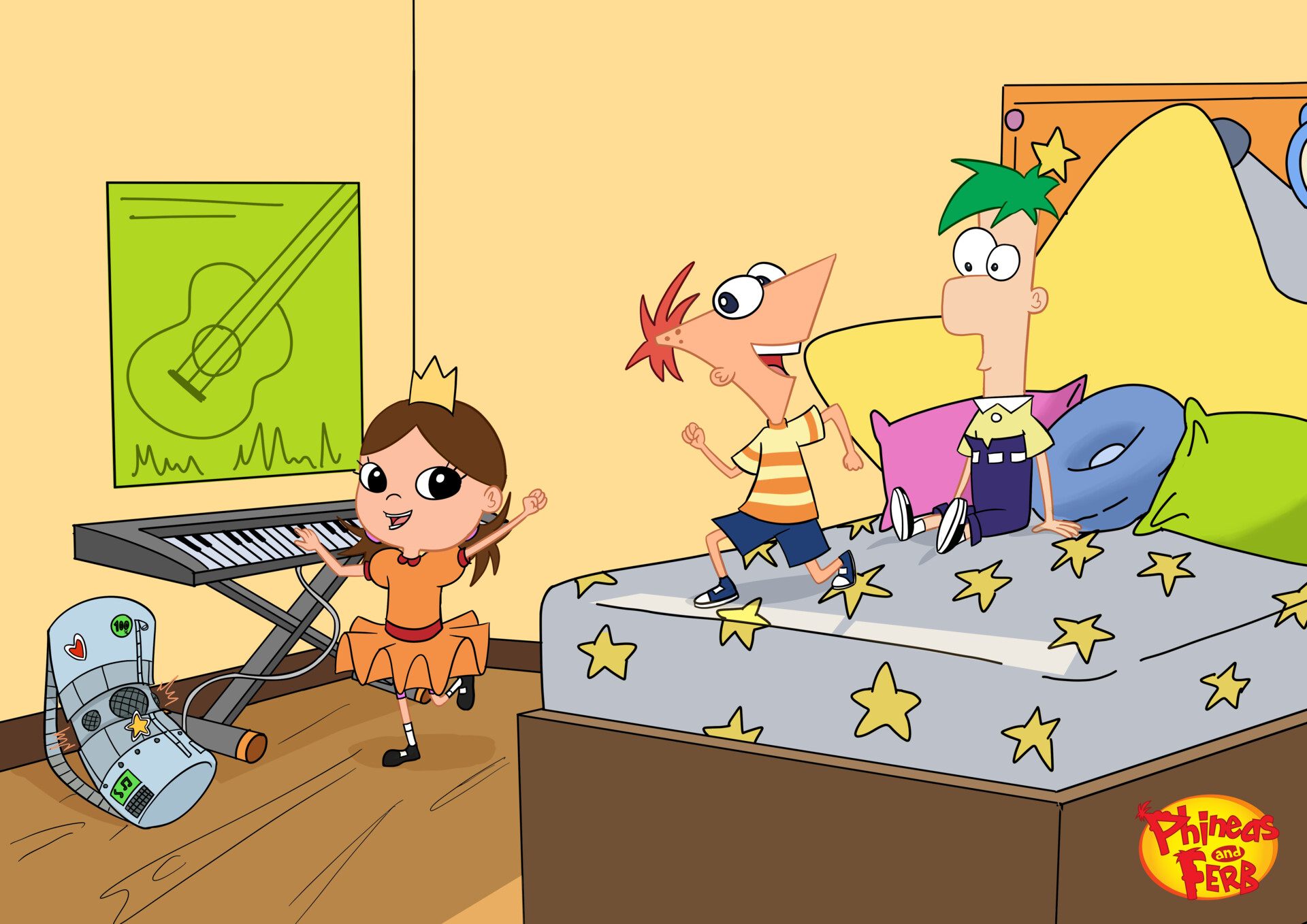 ArtStation - Phineas and Ferb Character Concept
