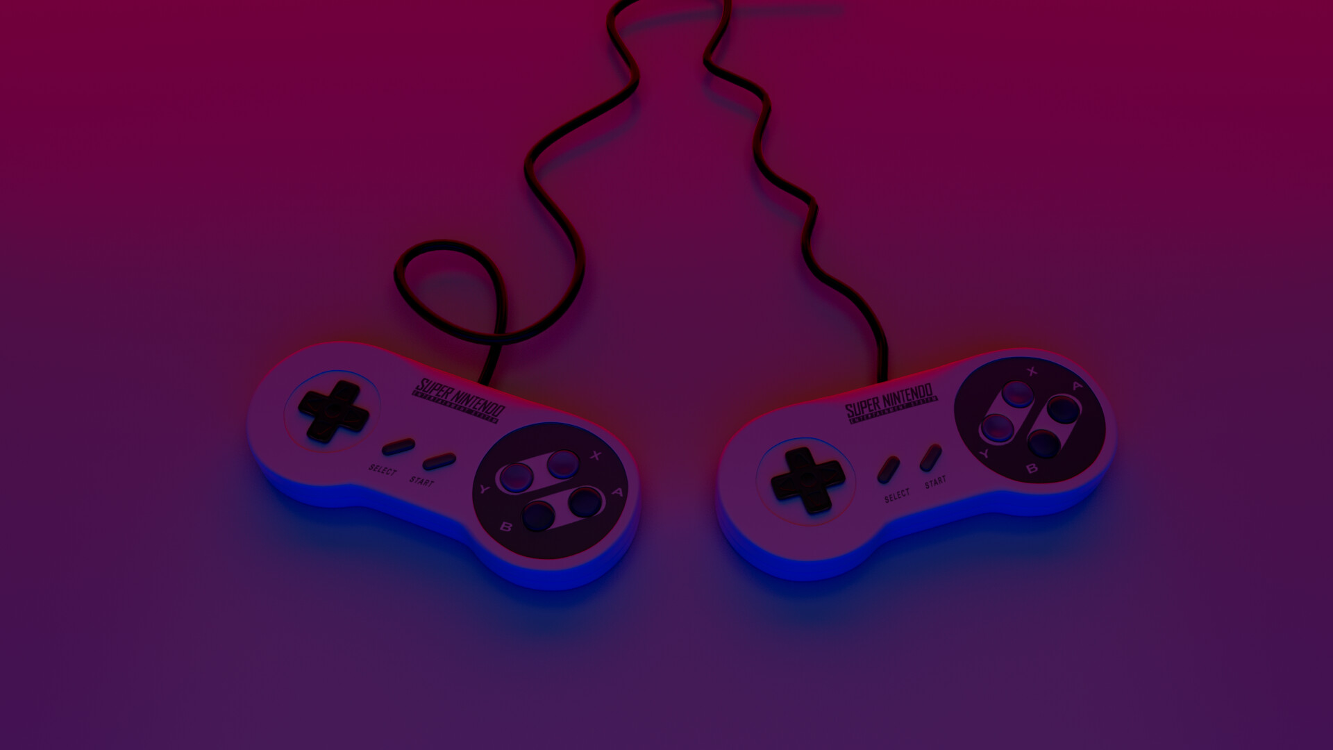 ArtStation - SNES Controller