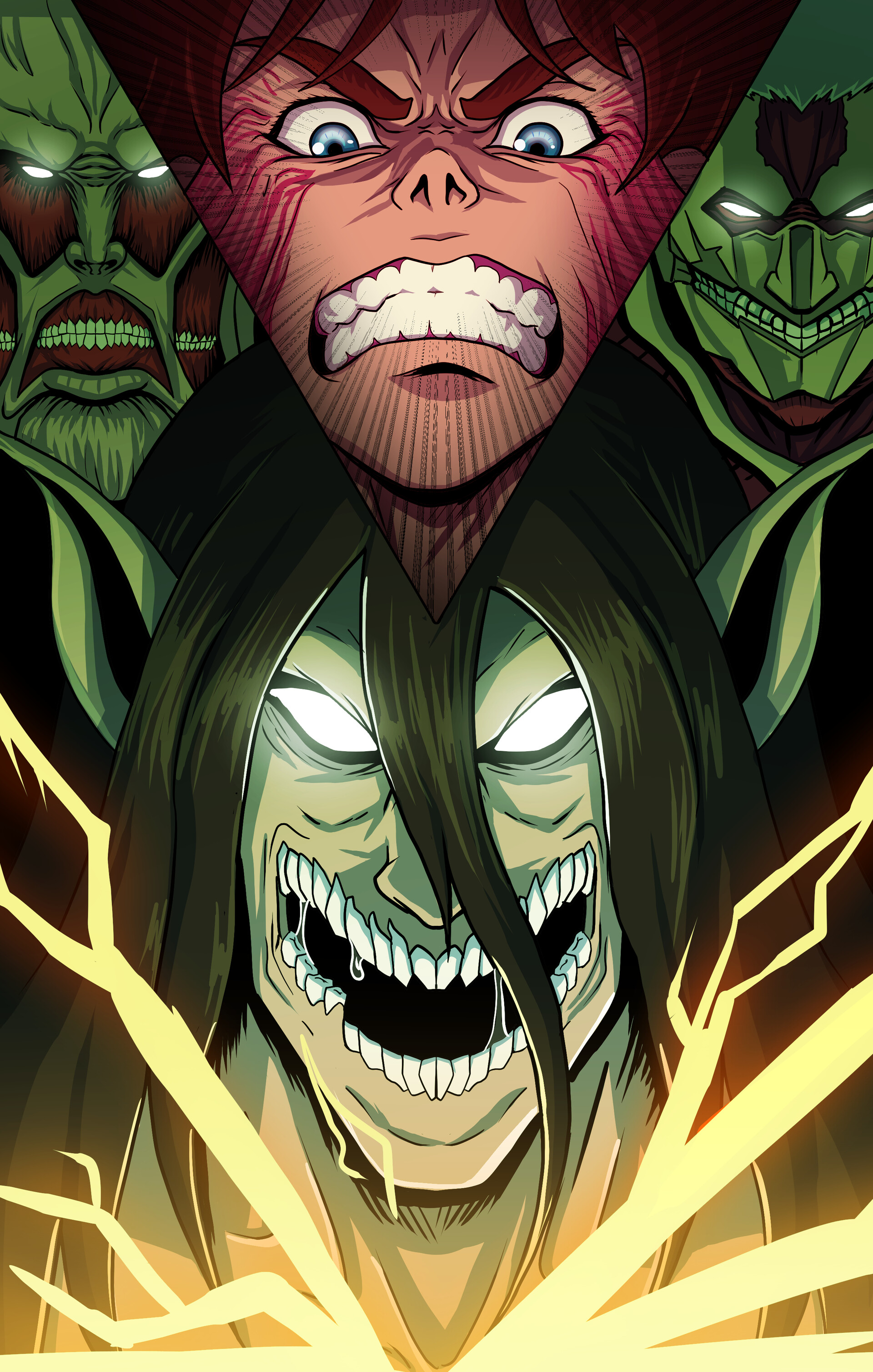 ArtStation - Attack on Titan Art