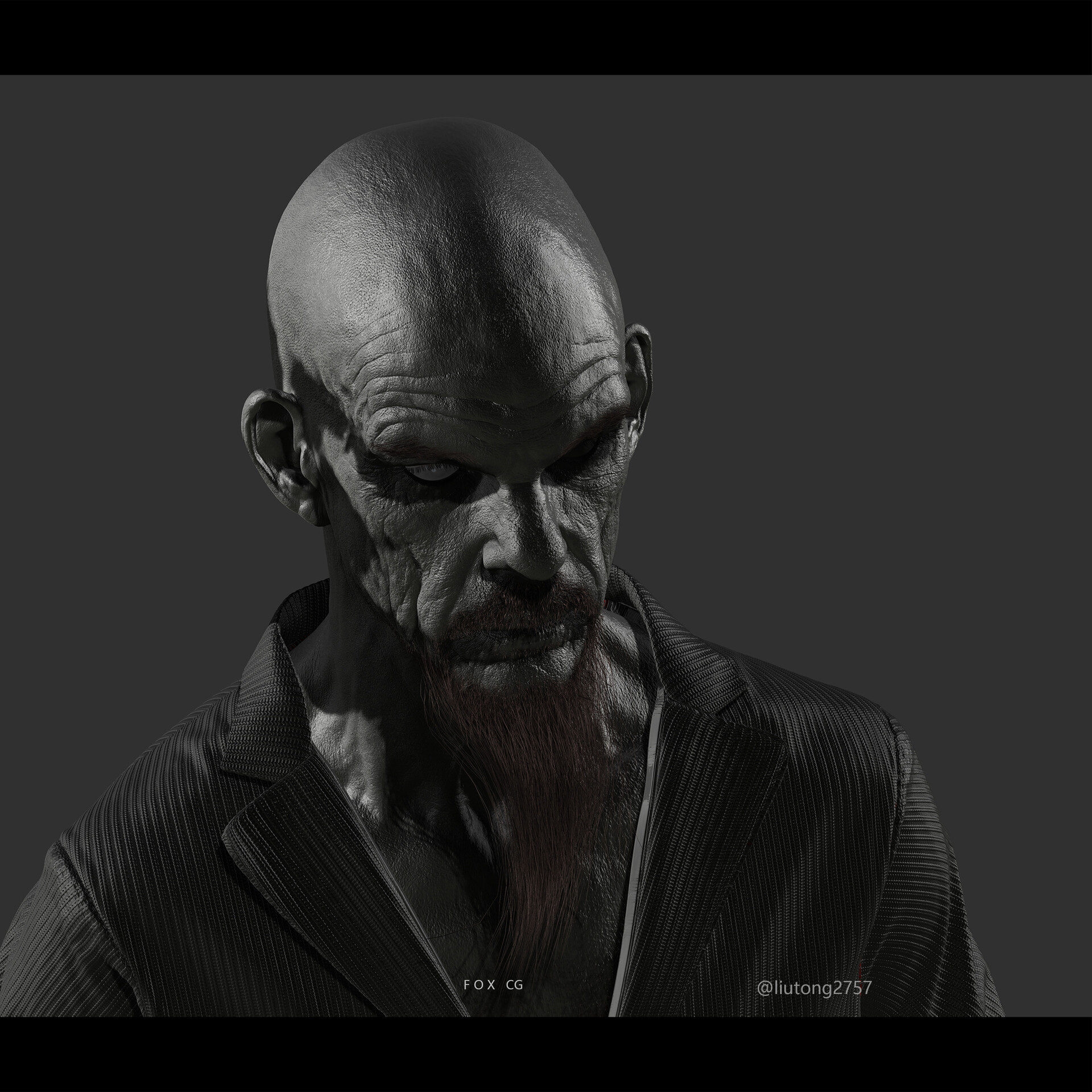 ArtStation - 《Holy Motors portrait》