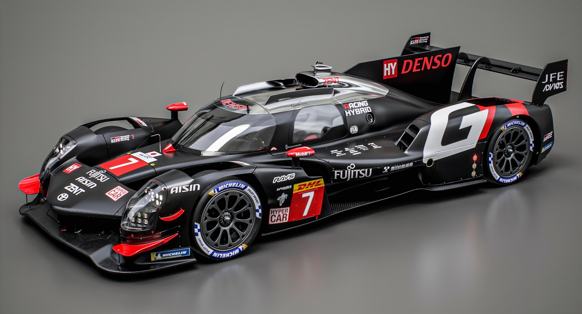 ArtStation - Toyota GR010 2024 Hybrid WEC LMH Hypercar PBR 3D model