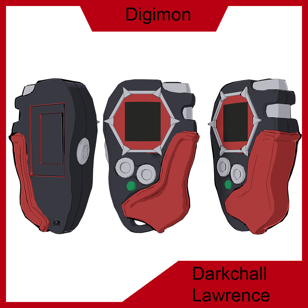 Darkchall Lawrence - (Digimon Frontier) D Device
