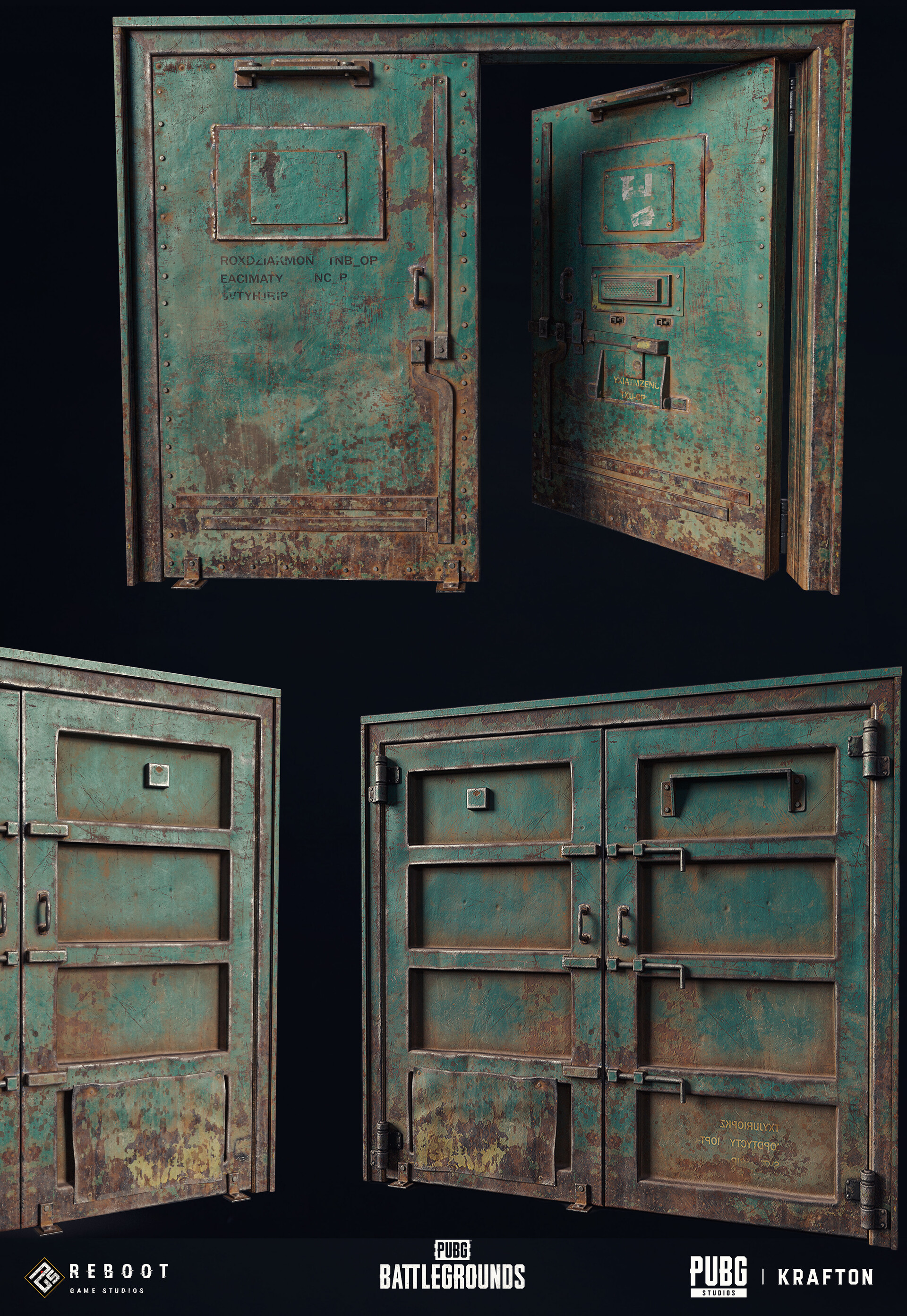 Reboot Game Studio - PUBG-Battlegrounds - 3D Props set-12