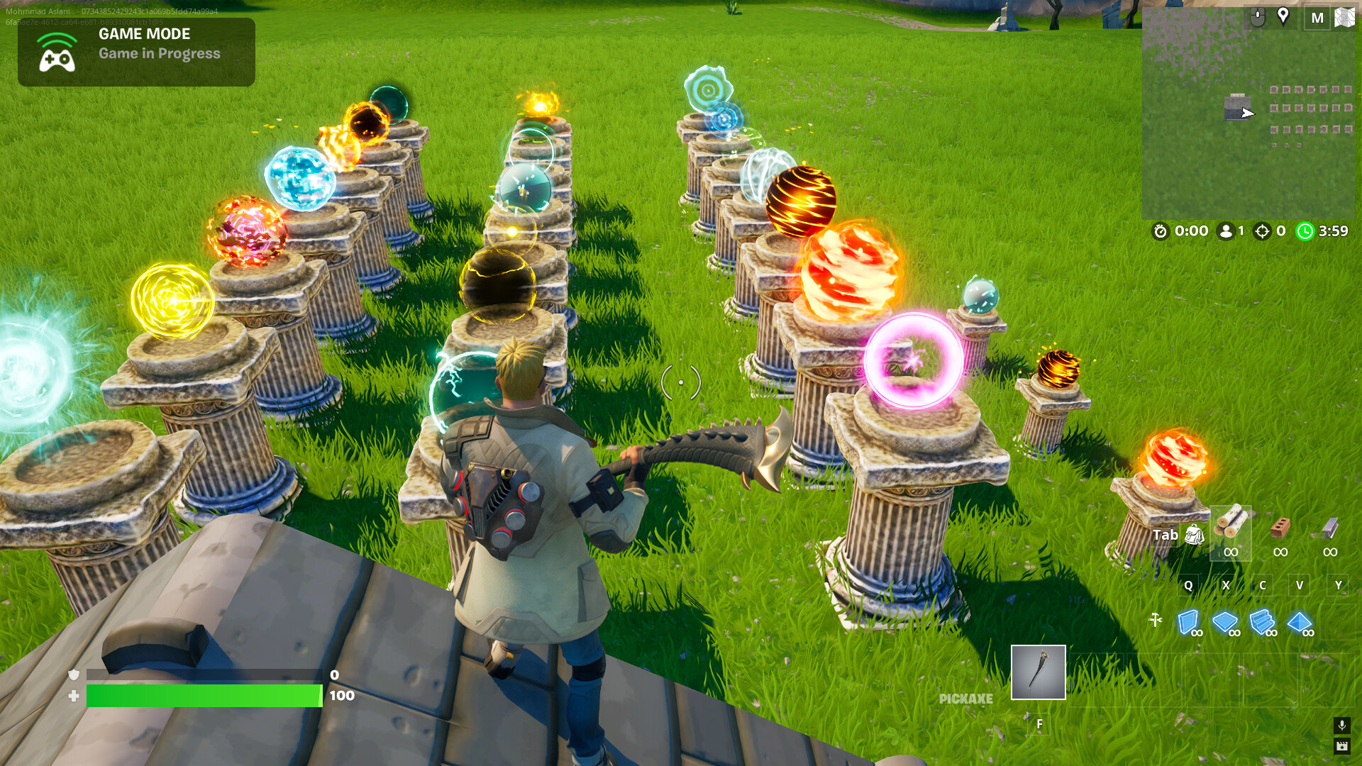 Mohmmad aslam - Unreal Engine Fortnite Editor Energy Ball VFX