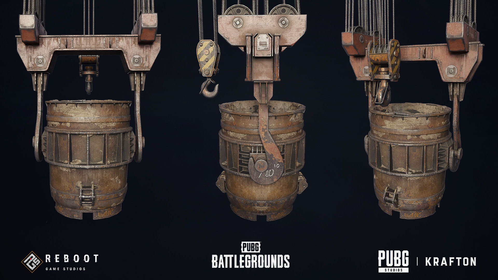 Reboot Game Studio - PUBG-Battlegrounds - 3D Props set-16