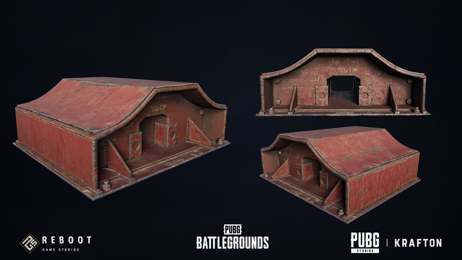Reboot Game Studio - PUBG-Battlegrounds - 3D Props set-03