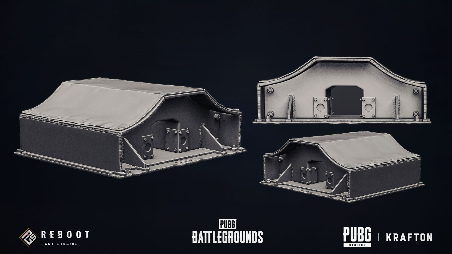 Reboot Game Studio - PUBG-Battlegrounds - 3D Props set-03