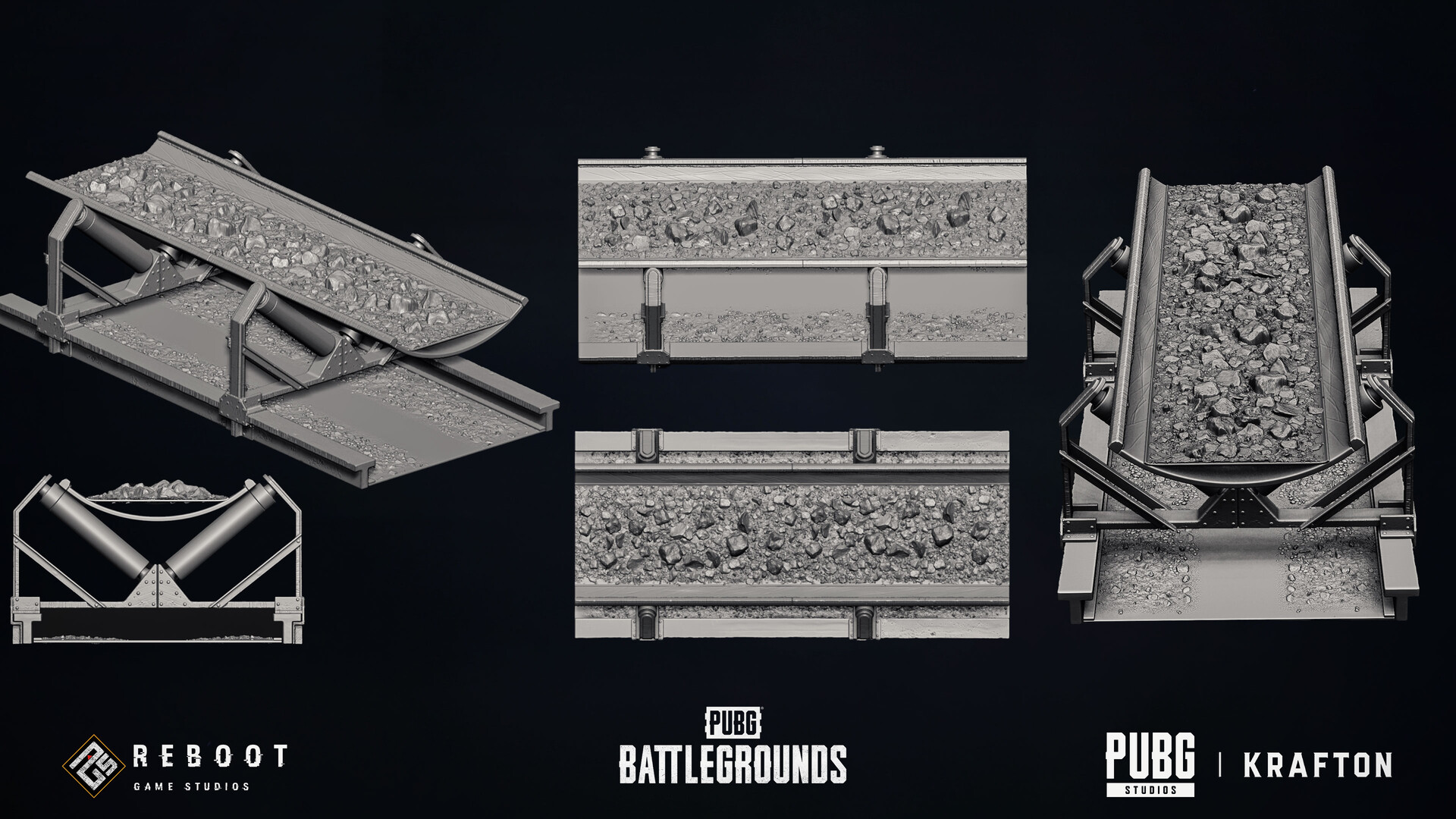 Reboot Game Studio - PUBG-Battlegrounds - 3D Props set-19