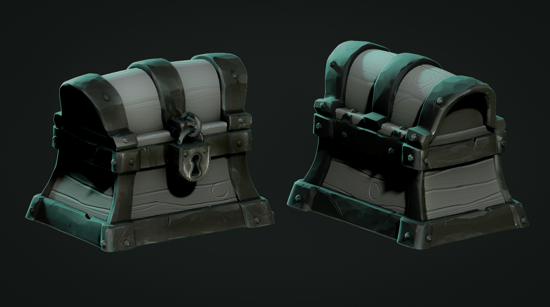 ArtStation - Pirate Chest